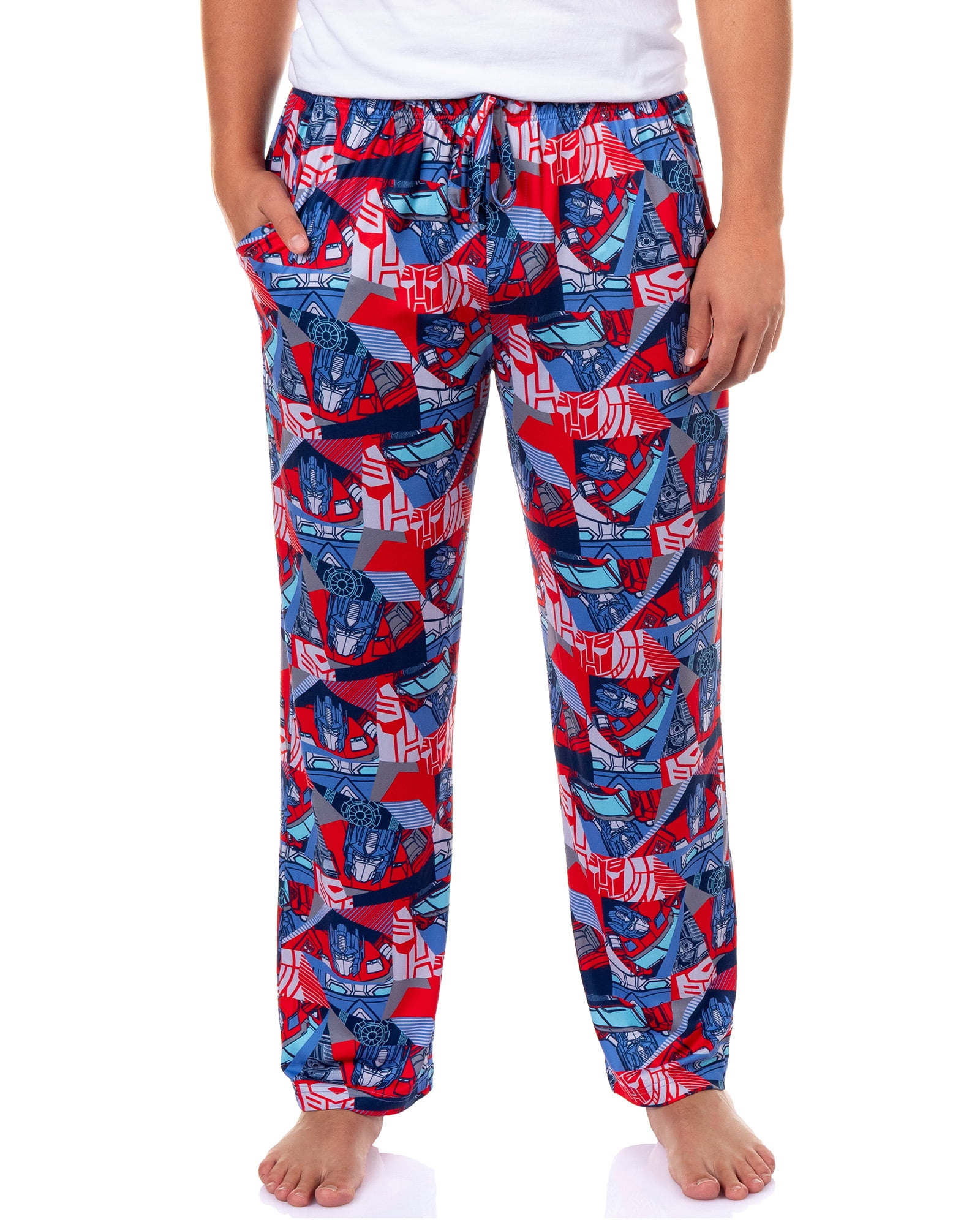 Transformers Optimus Prime Pajamas Men's Autobots Adult Lounge Sleep ...