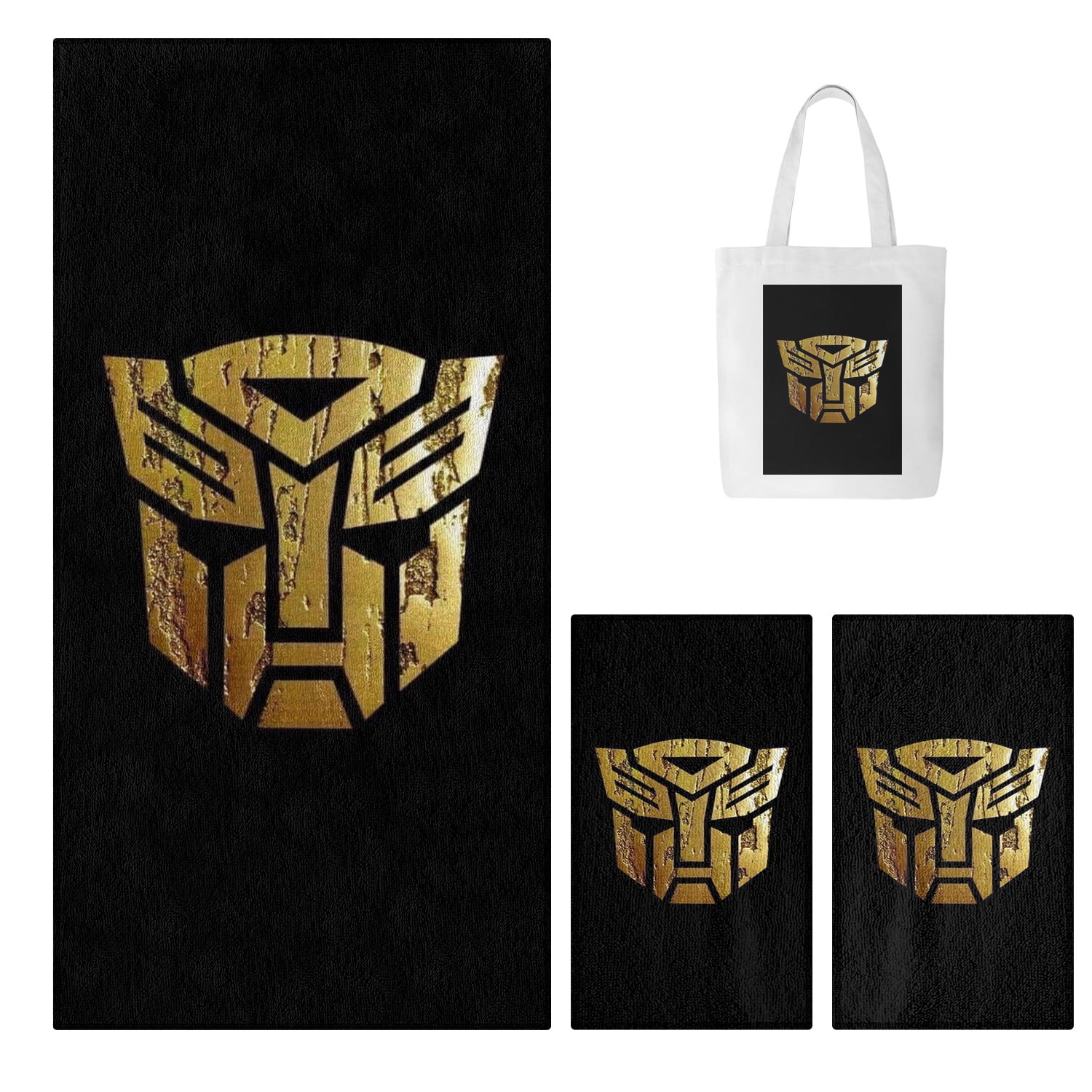 Transformers Optimus Prime Super Soft Bath/Pool/Beach Towel Set with 2 ...