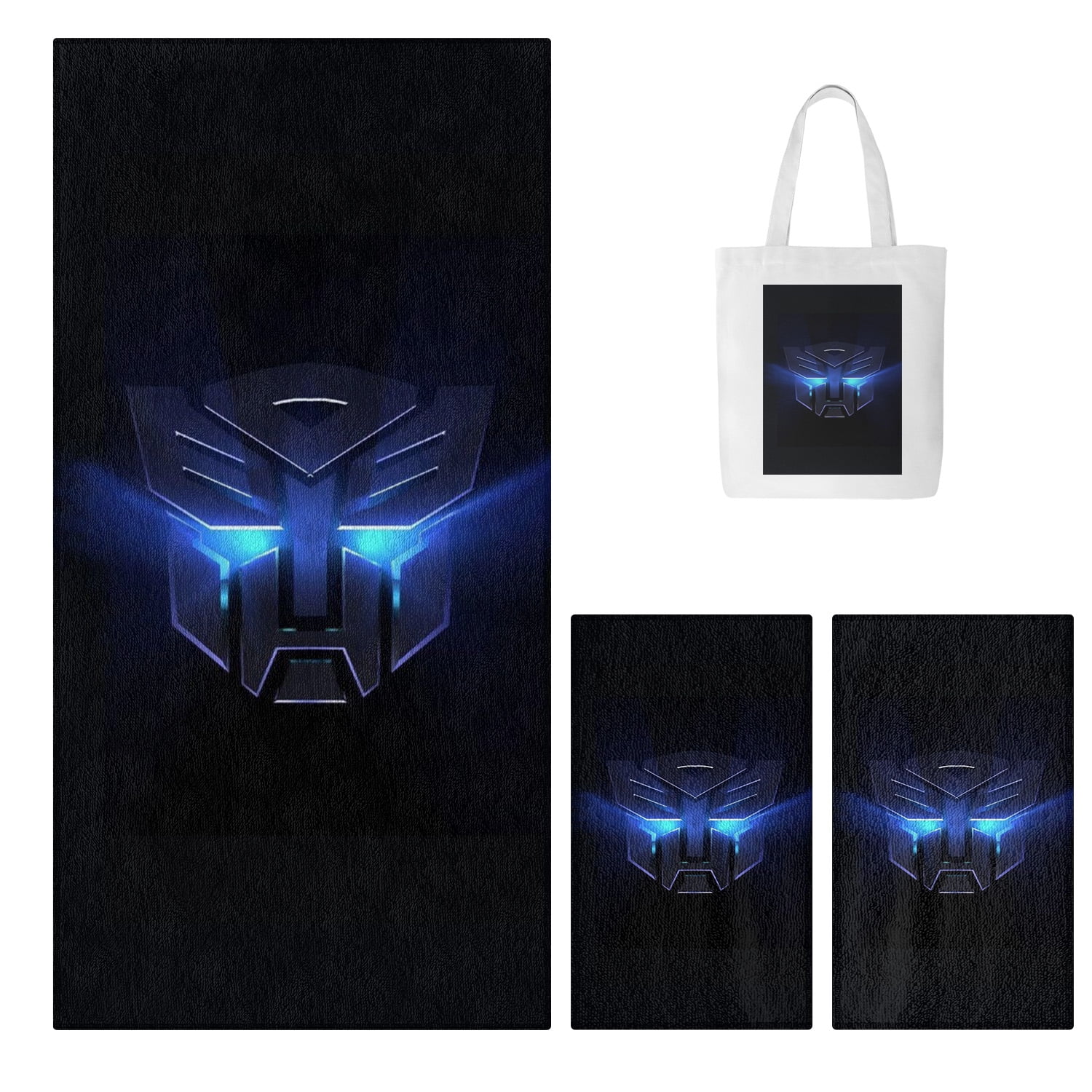 Transformers Optimus Prime Super Soft Bath/Pool/Beach Towel Set with 2 ...