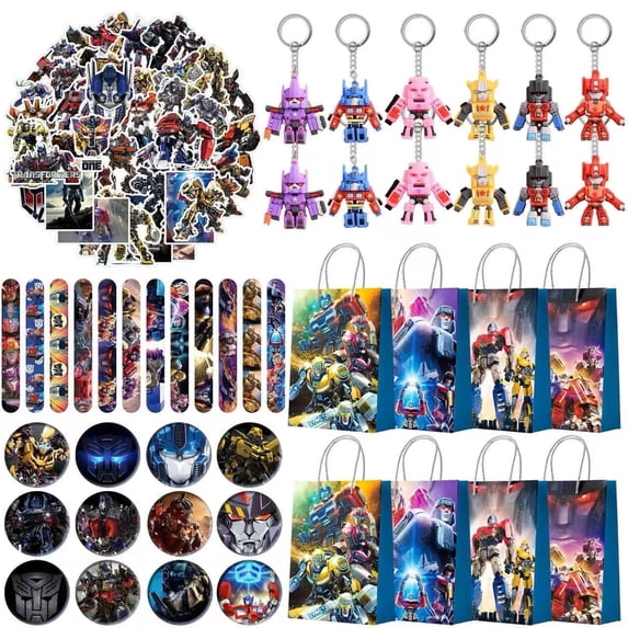Transformers Party Favors,102 Pcs Transformers Themed Birthday Party ...