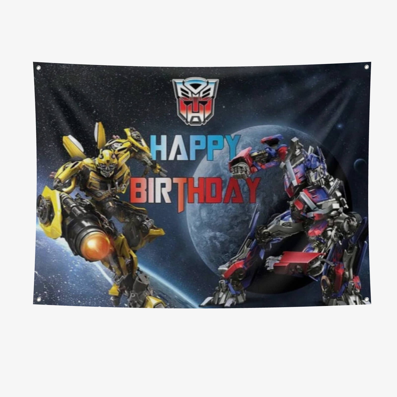 Transformers Party Supplies Festival Backdrop Party Banner 7x5ft 7*5FT ...