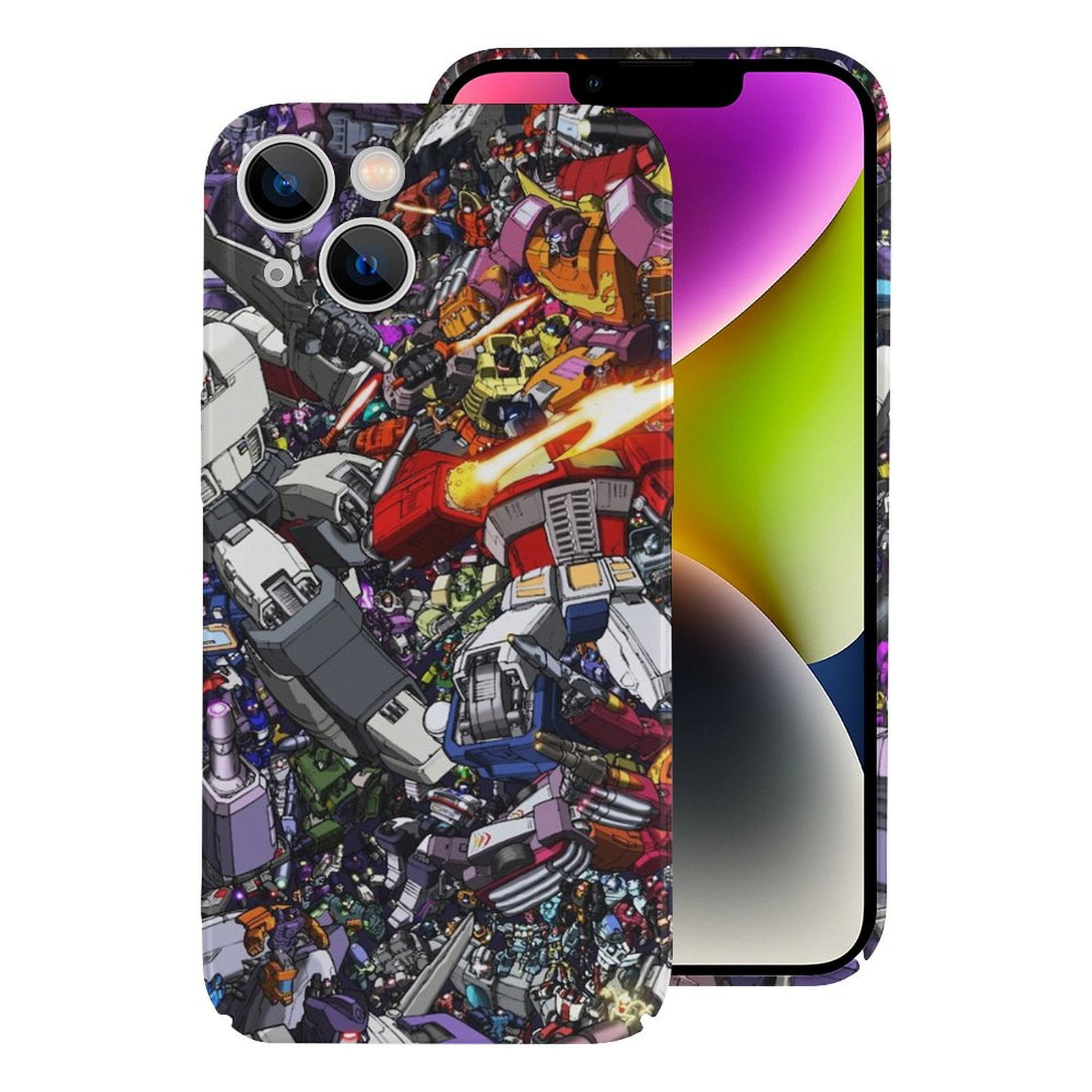 Transformers Phone Case for iPhone 14/Plus/Pro/Pro Max, Full Coverage ...