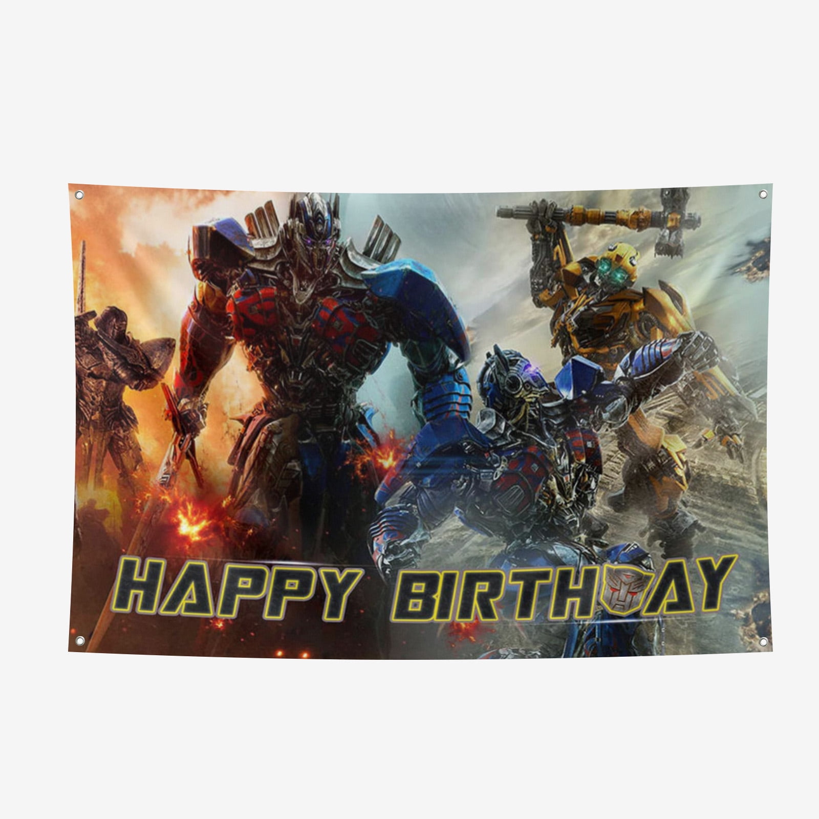 Transformers Photography Background Decorations Banner Party Photo ...