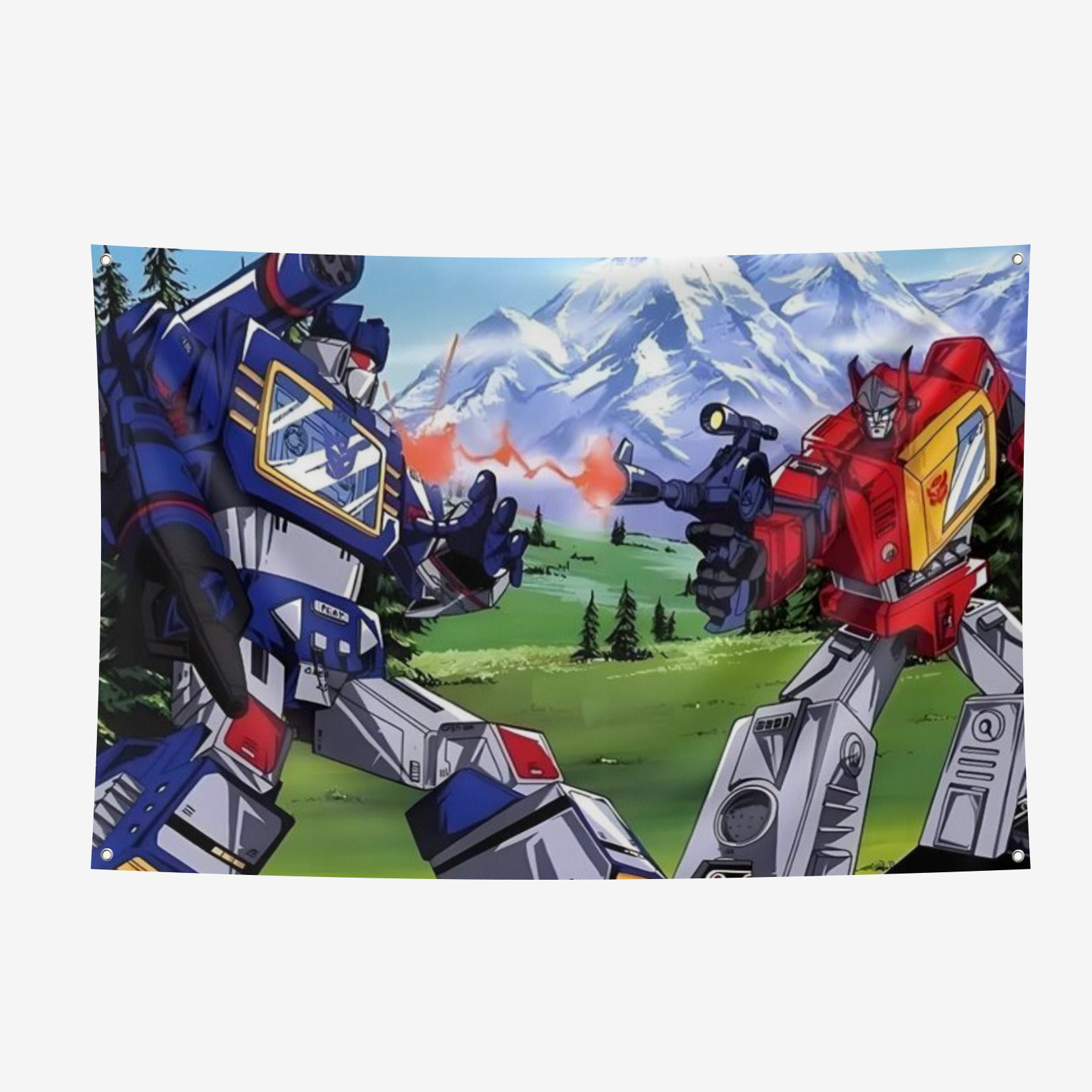 Transformers Photography Background Decorations Banner Party Photo ...