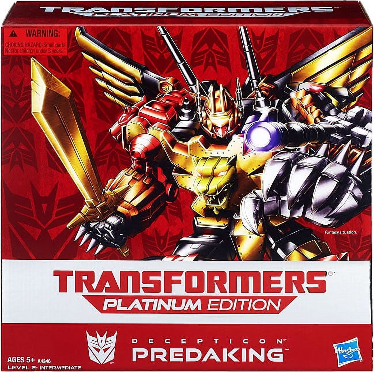 Transformers Platinum Edition Predaking Exclusive Action Figure ...