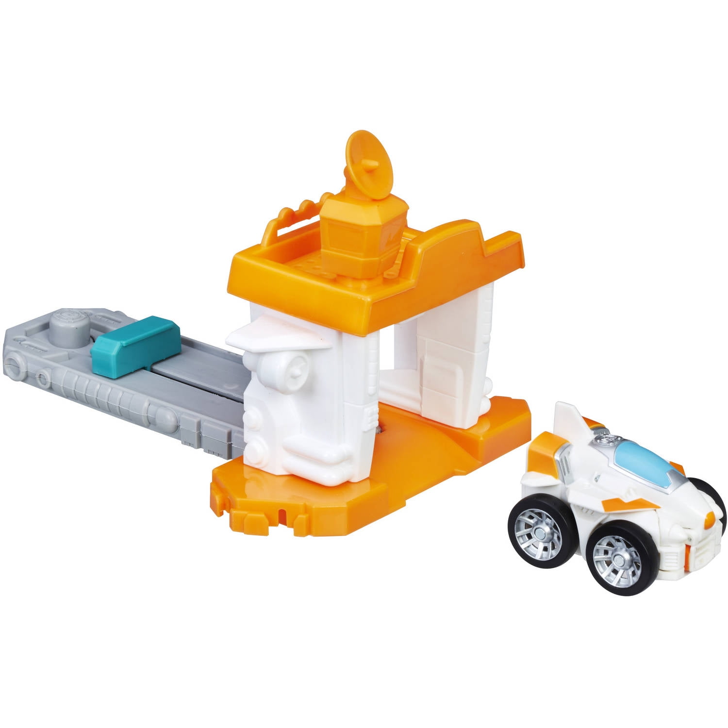 Transformers Playskool Heroes Rescue Bots Flip Racers Airport Blastoff ...