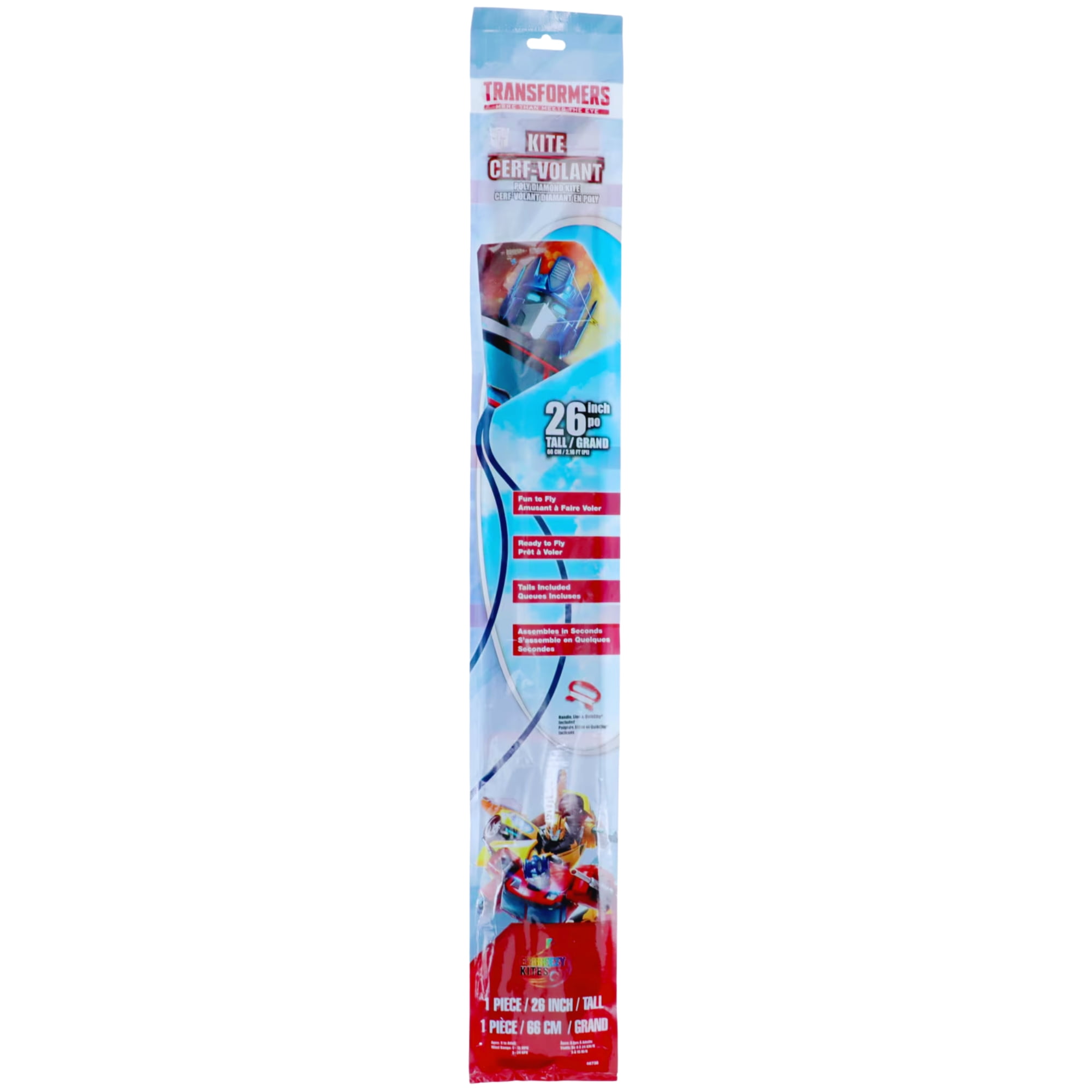 Transformers Poly Diamond Kite 26 Inch Tall 1 Pack, Fun Ready to Fly ...