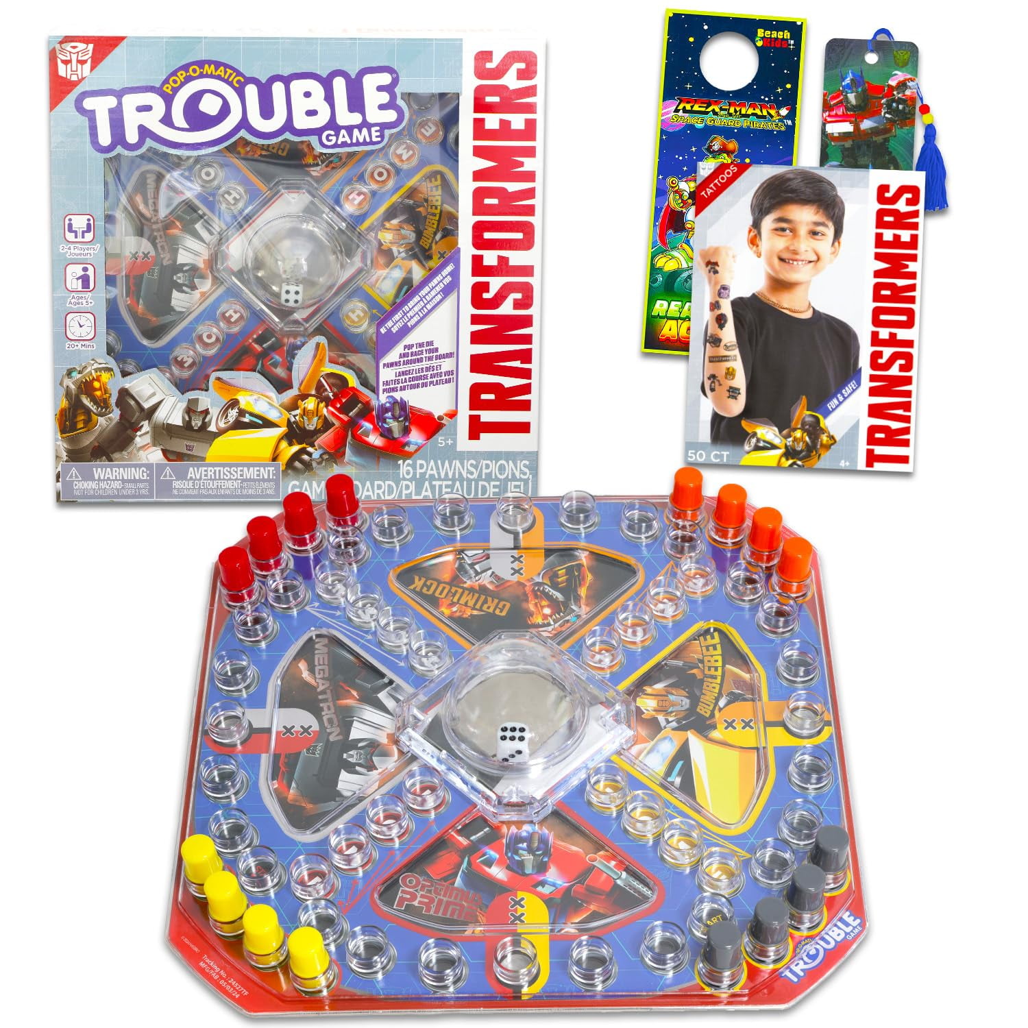 Transformers Pop Up Board SSF20 Game - Bundle with Transformers Board ...