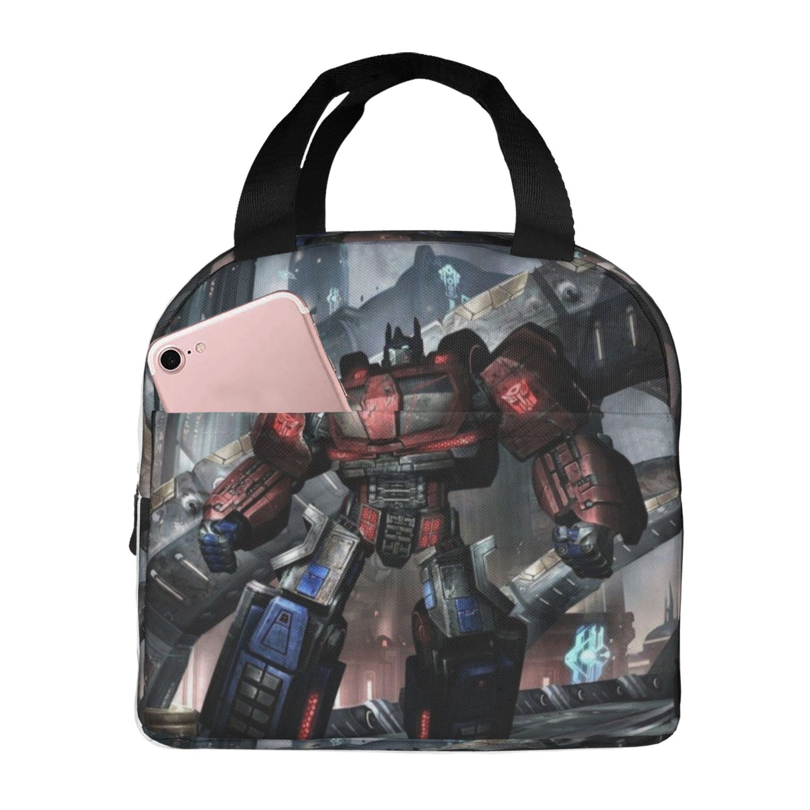 Transformers Portable Lunch Bag, Insulated Lunch Box Reusable Cooler ...