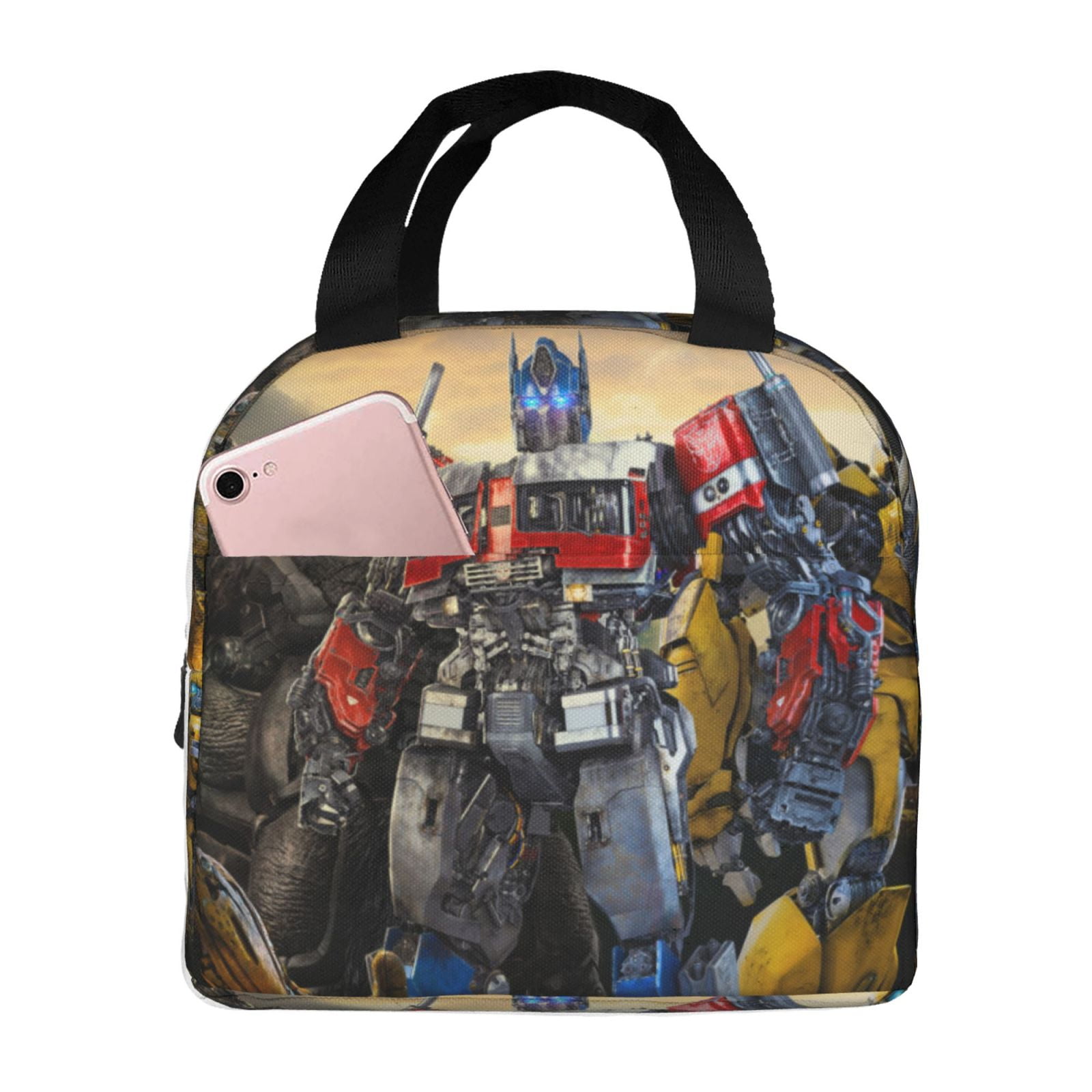 Transformers Portable Lunch Bag, Insulated Lunch Box Reusable Cooler ...