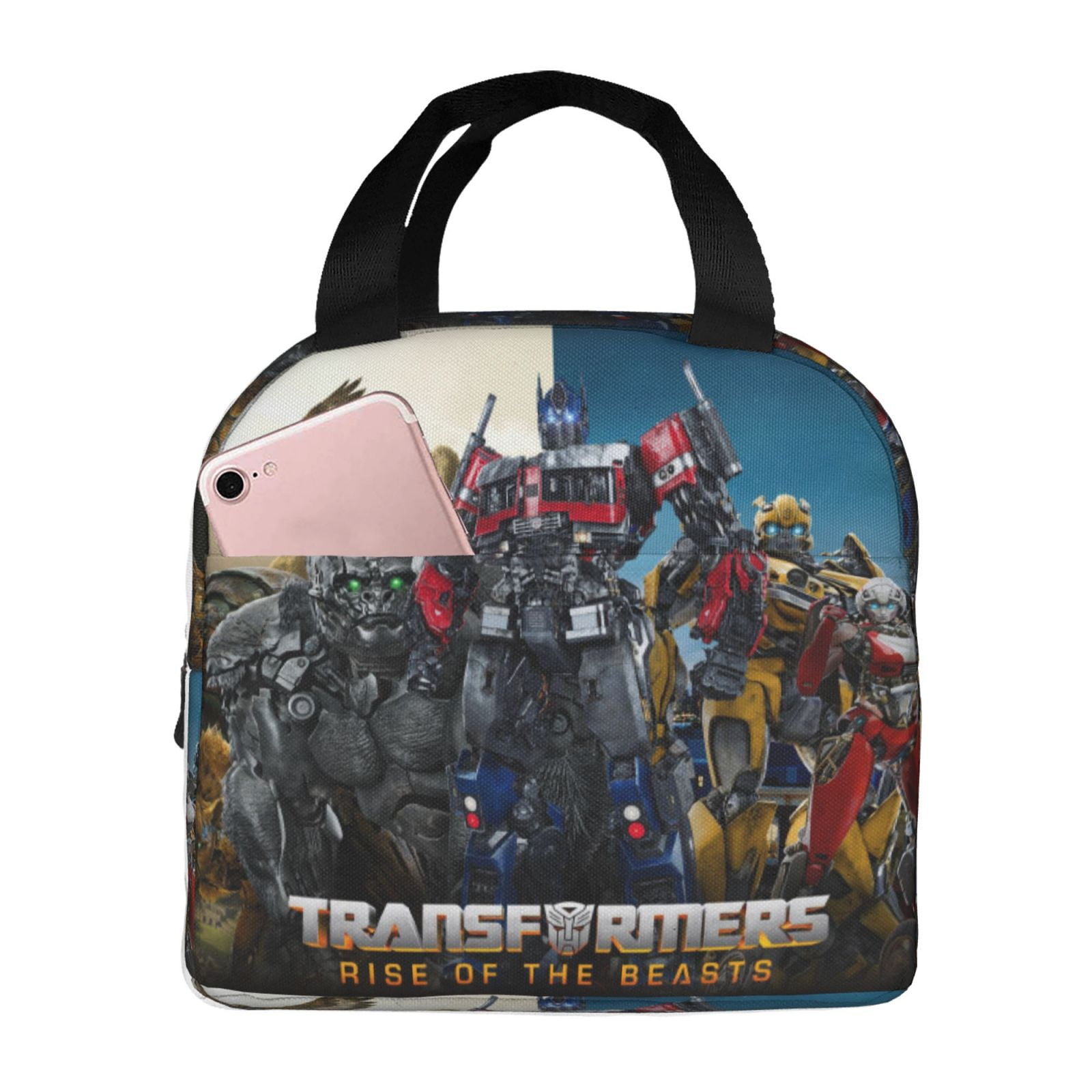 Transformers Portable Lunch Bag, Insulated Lunch Box Reusable Cooler ...