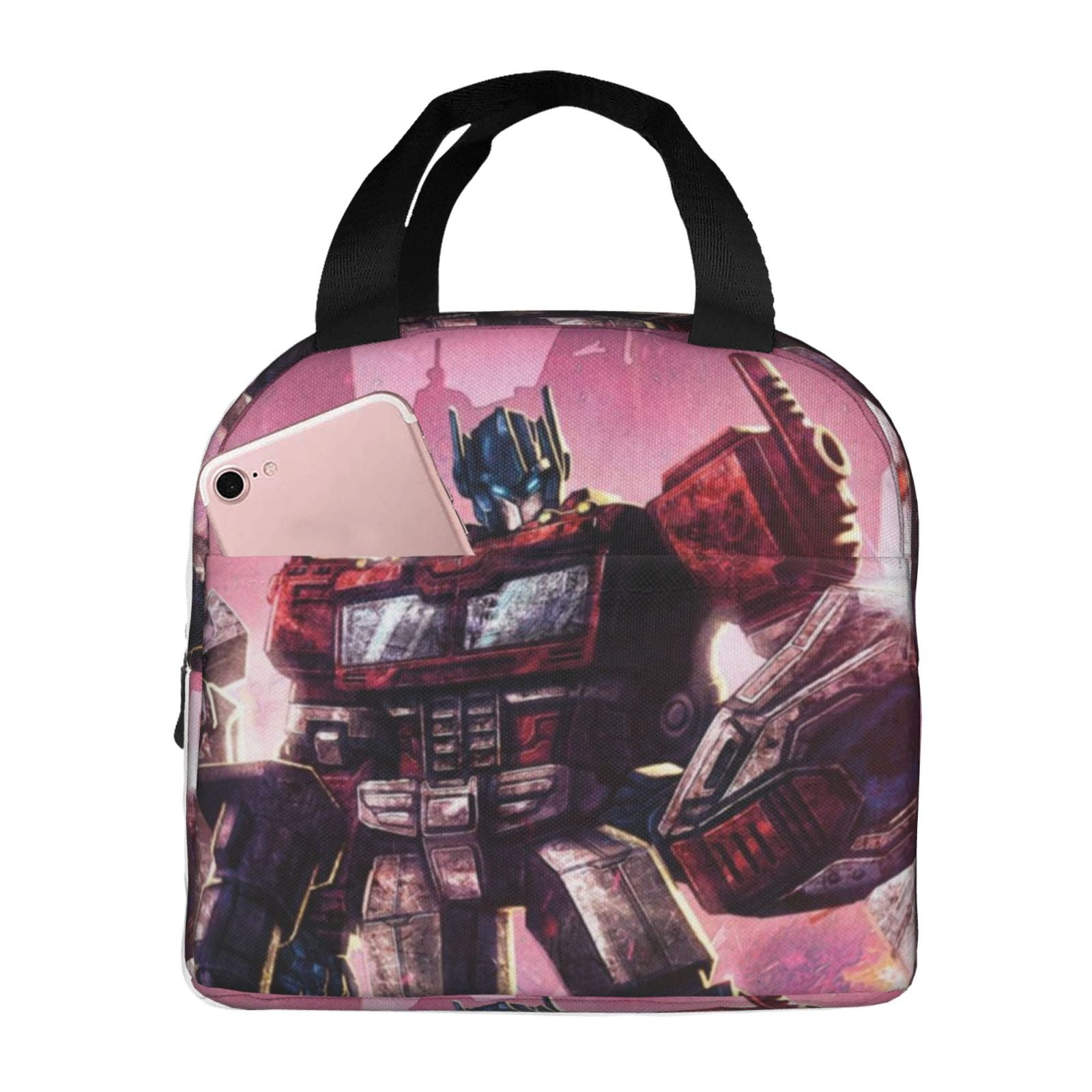 Transformers Portable Lunch Bag, Insulated Lunch Box Reusable Cooler ...