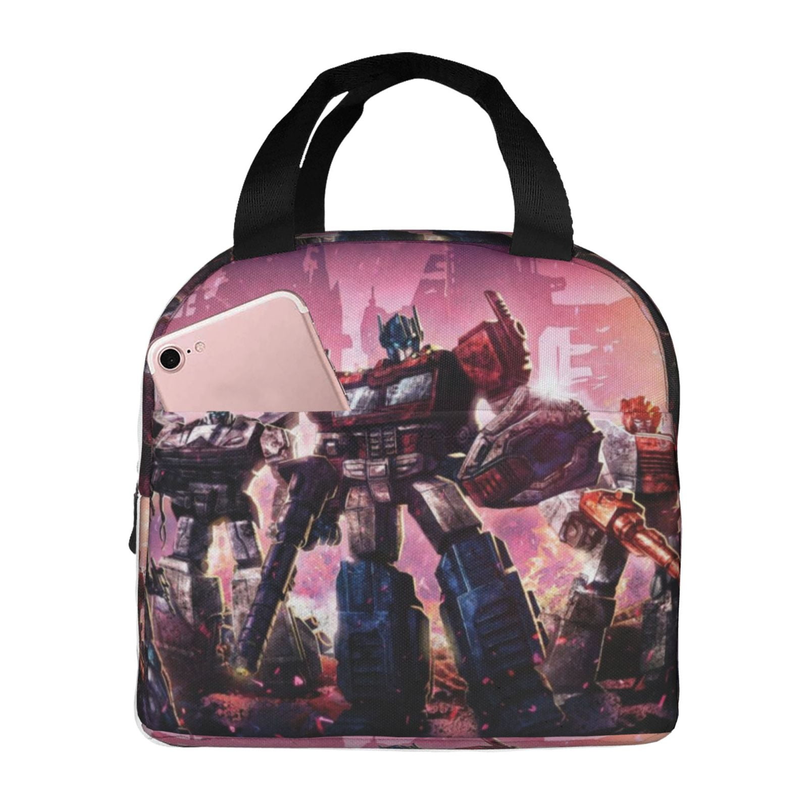 Transformers Portable Lunch Bag, Insulated Lunch Box For Kids Boys ...