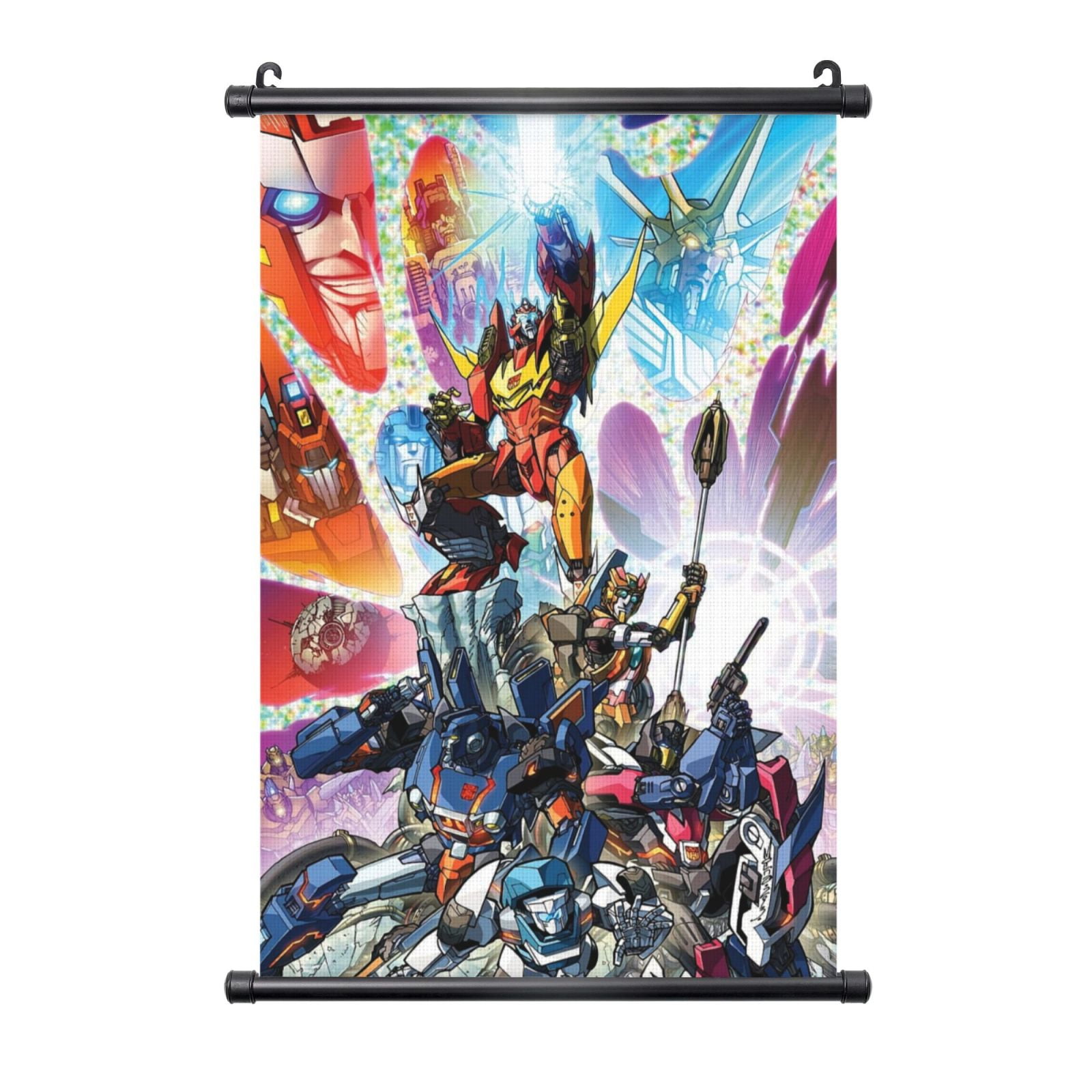 Transformers Poster Aesthetic Canvas PVC Shaft Wall Art Hanging Hanger ...