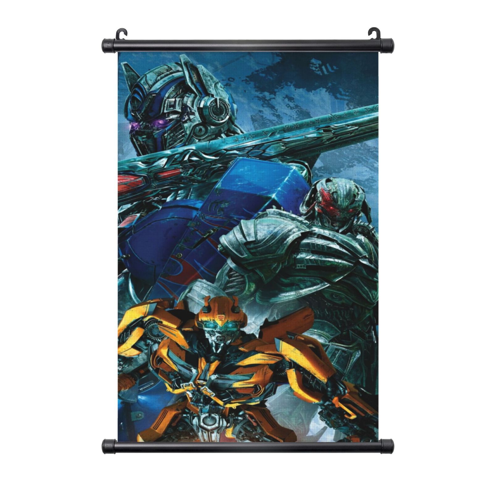 Transformers Poster Aesthetic Canvas PVC Shaft Wall Art Hanging Hanger ...