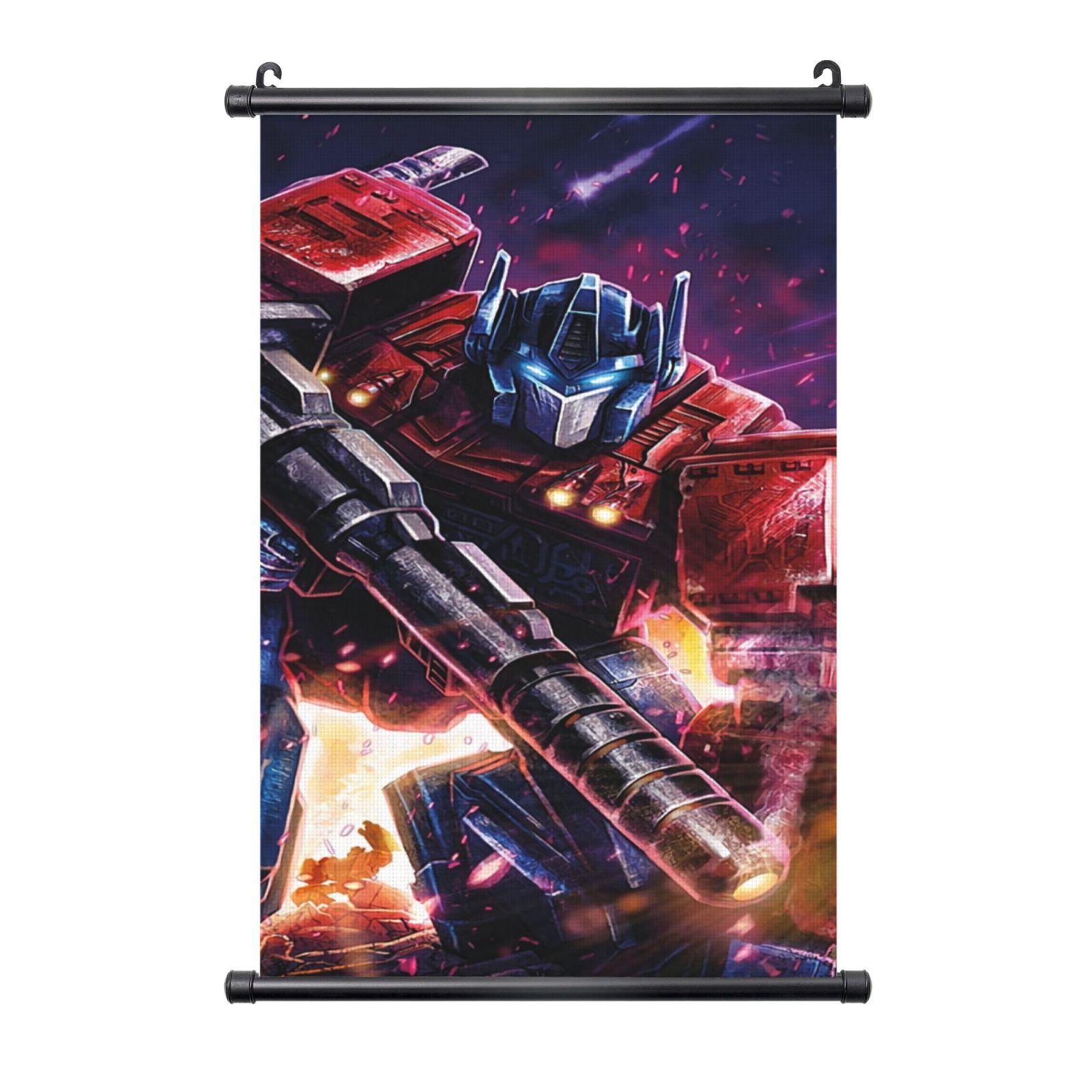 Transformers Poster Aesthetic Canvas PVC Shaft Wall Art Hanging Hanger ...