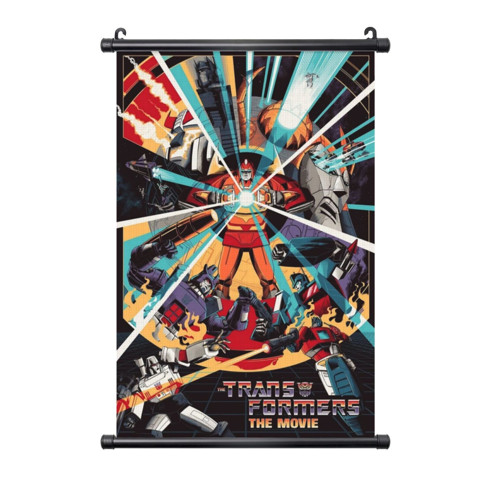 Transformers Poster Aesthetic Canvas PVC Shaft Wall Art Hanging Hanger ...