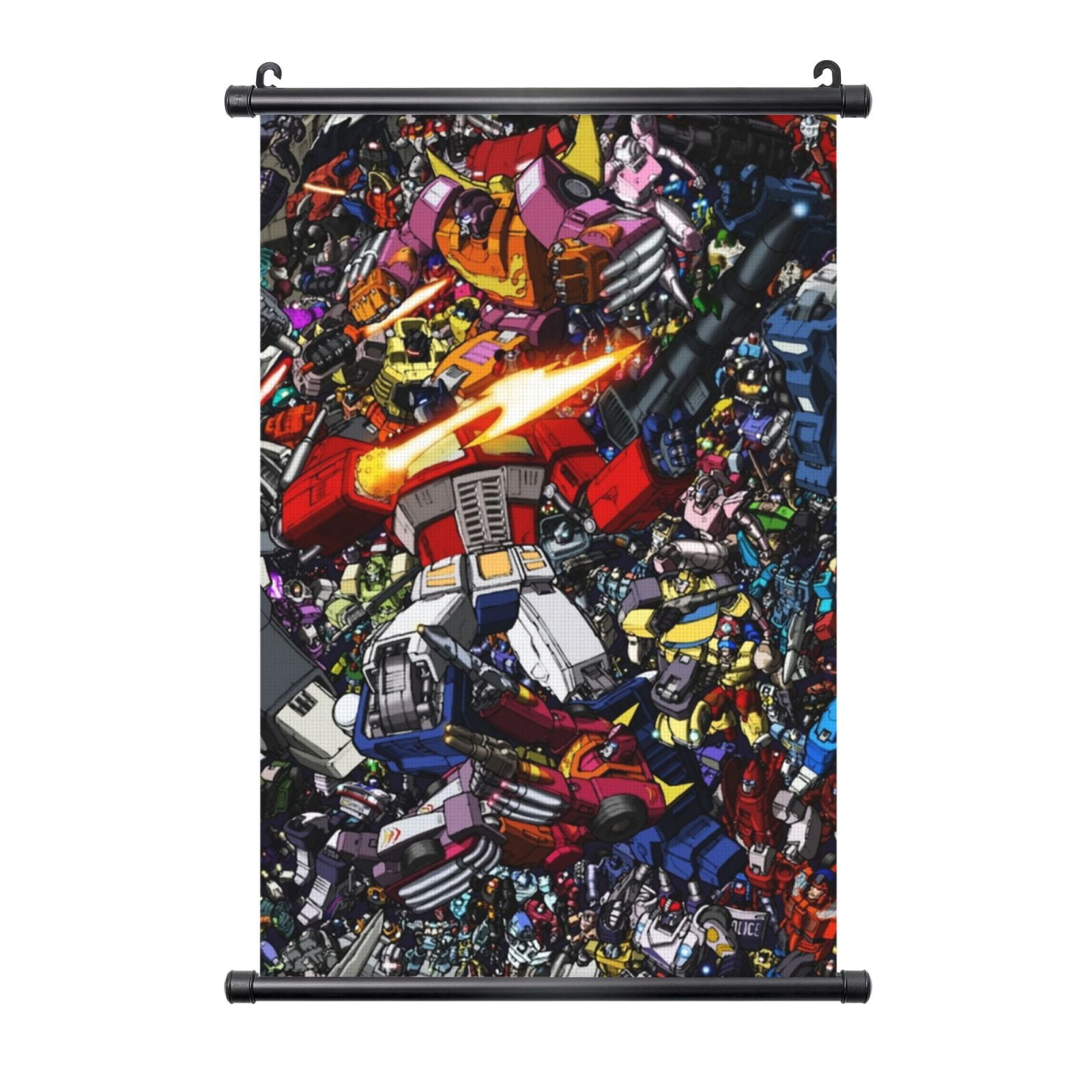 Transformers Poster Aesthetic Canvas PVC Shaft Wall Art Hanging Hanger ...