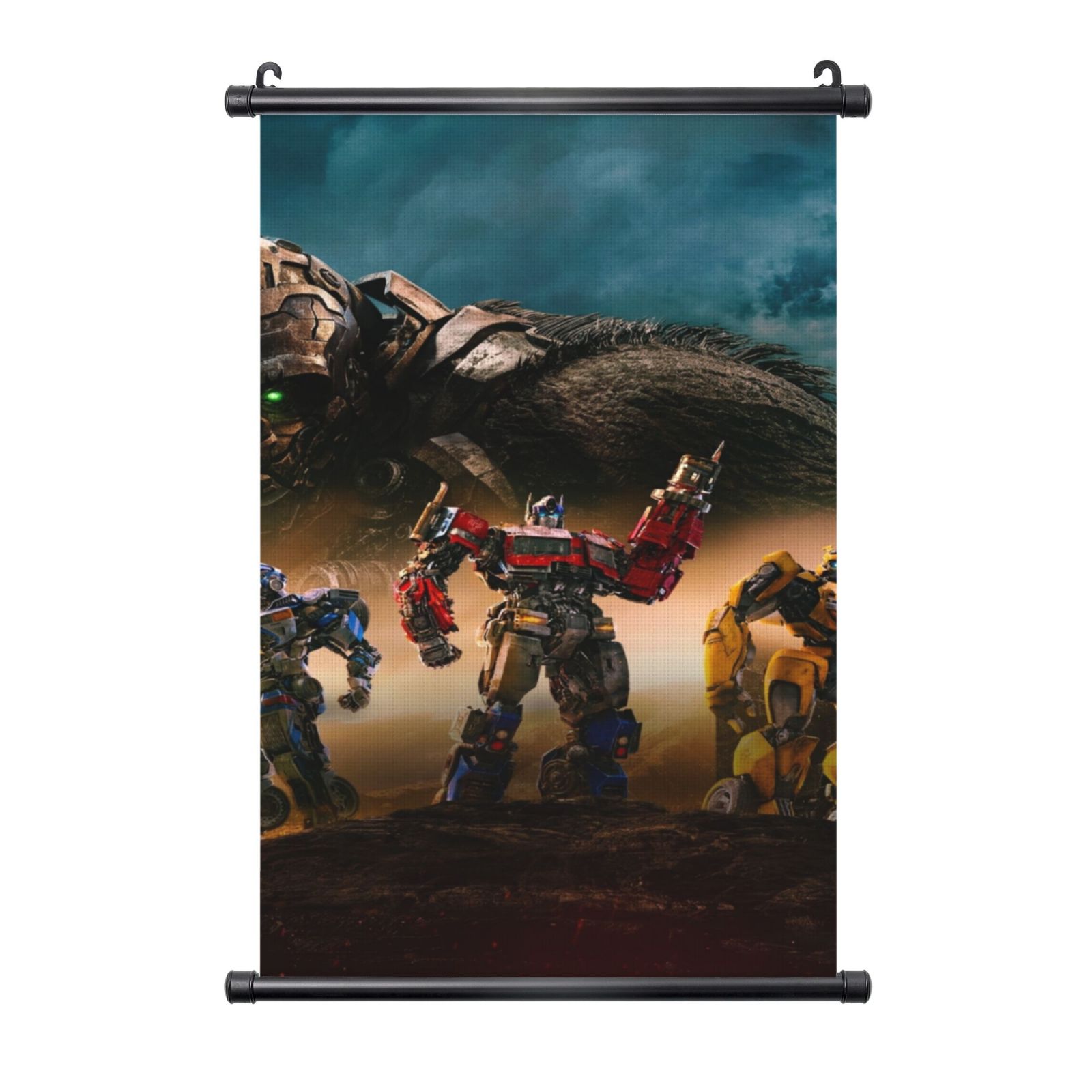 Transformers Poster Aesthetic Canvas PVC Shaft Wall Art Hanging Hanger ...