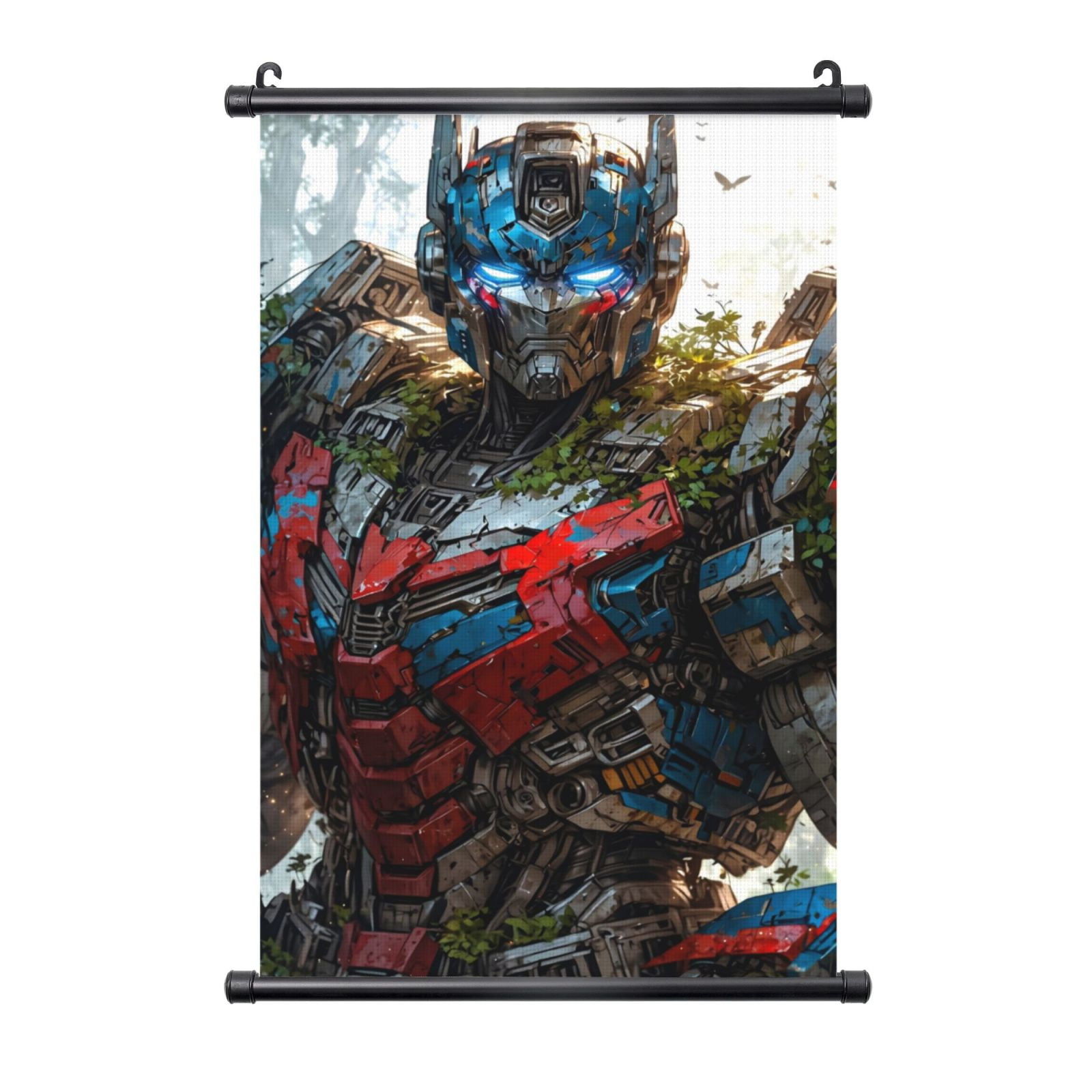 Transformers Poster Plastic Shaft Wall Hanging Banner Painting Canvas ...
