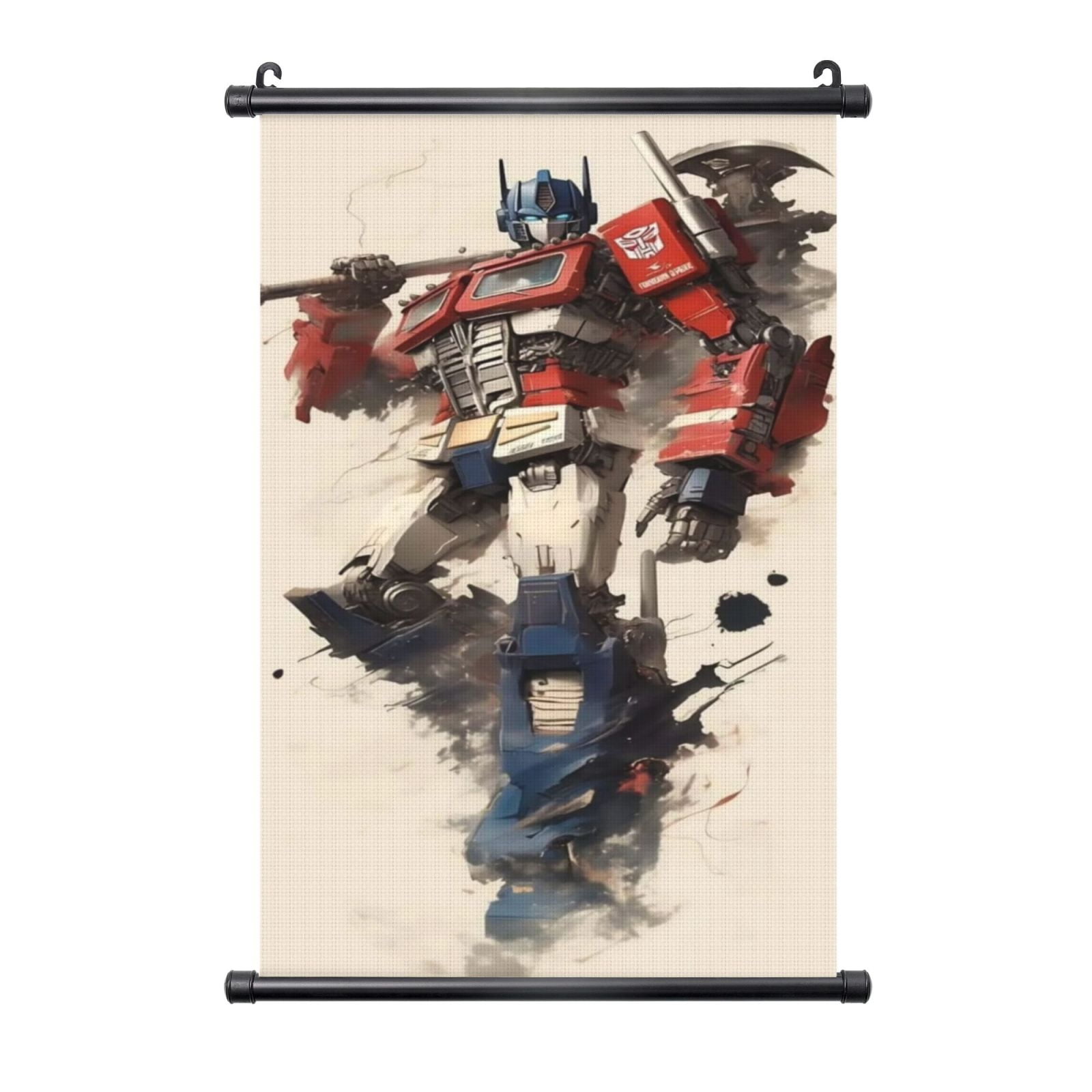 Transformers Poster Plastic Shaft Wall Hanging Banner Painting Canvas ...