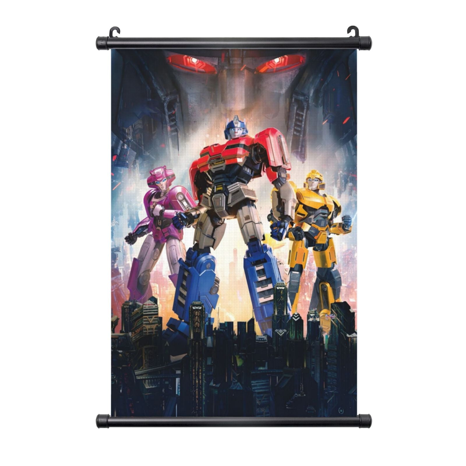 Transformers Poster Plastic Shaft Wall Hanging Banner Painting Canvas ...