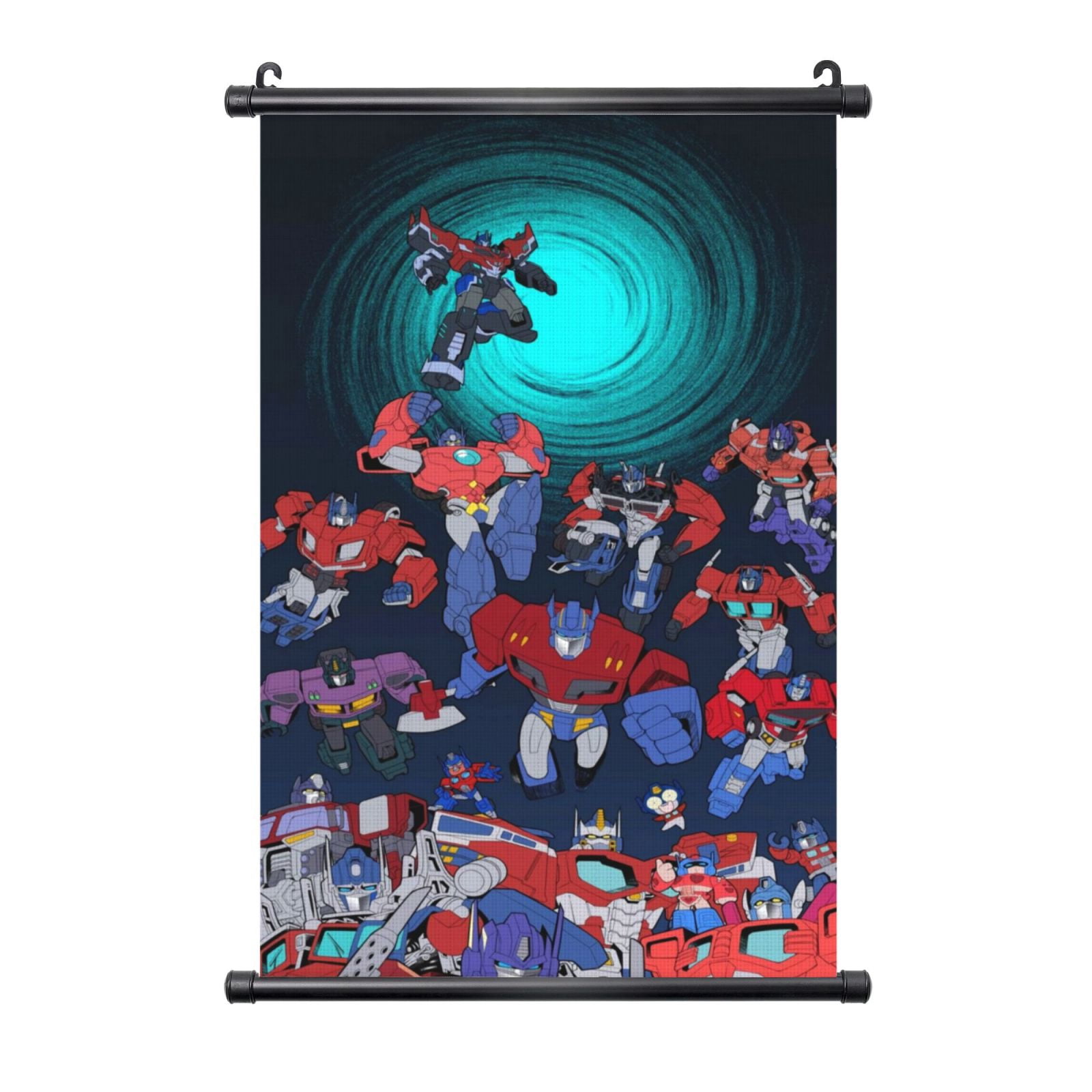 Transformers Poster Plastic Shaft Wall Hanging Banner Painting Canvas ...