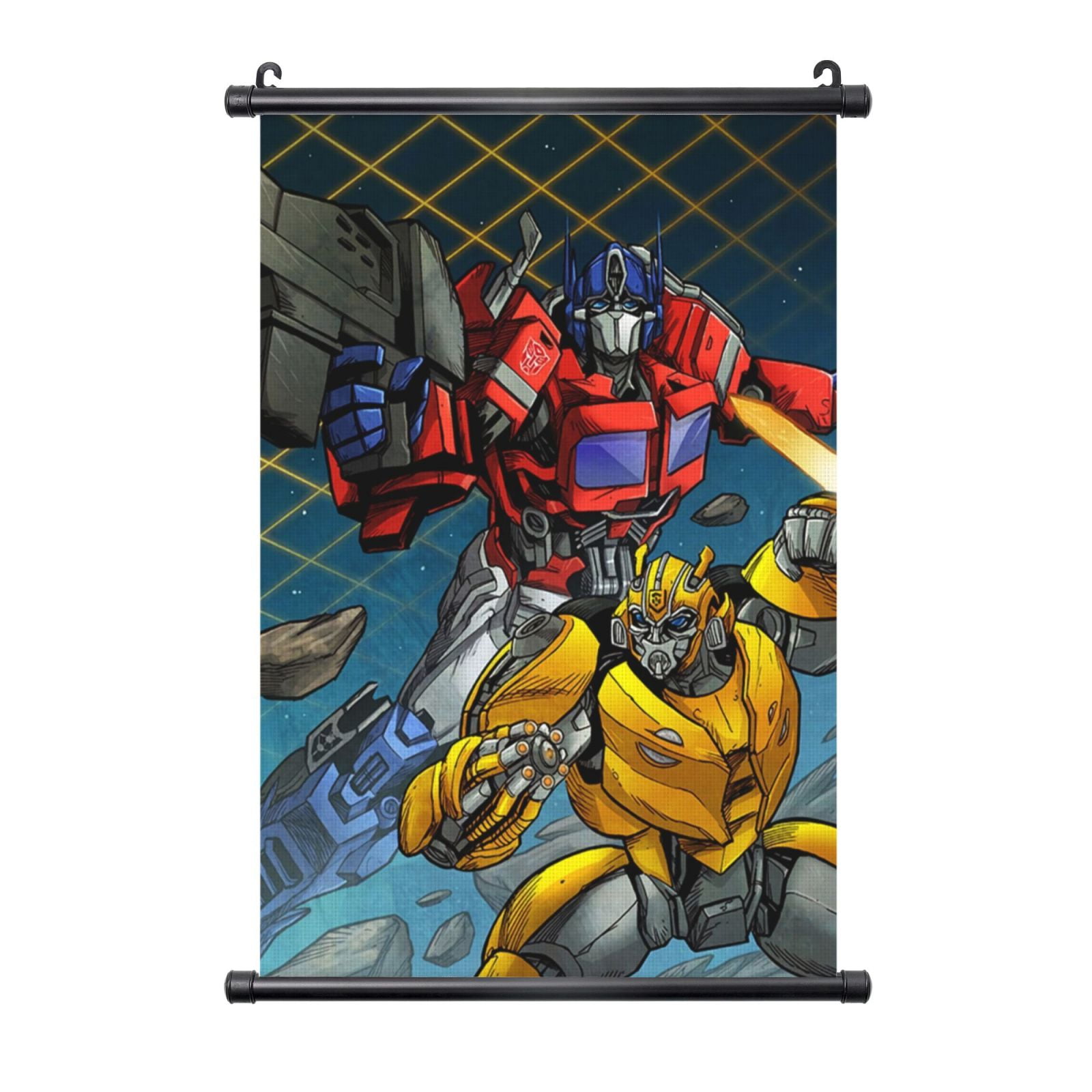 Transformers Poster Plastic Shaft Wall Hanging Banner Painting Canvas ...