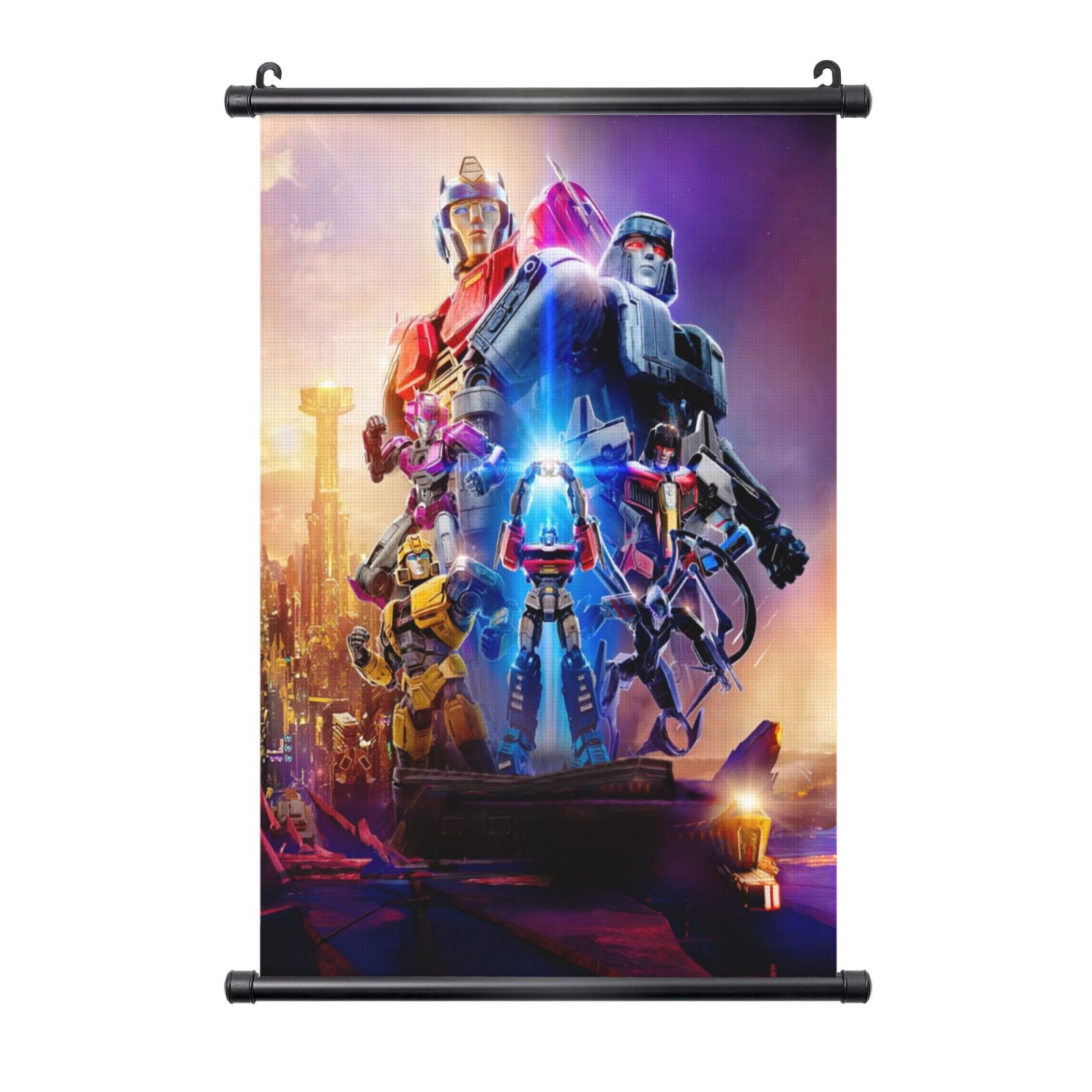 Transformers Poster Plastic Shaft Wall Hanging Banner Painting Canvas ...