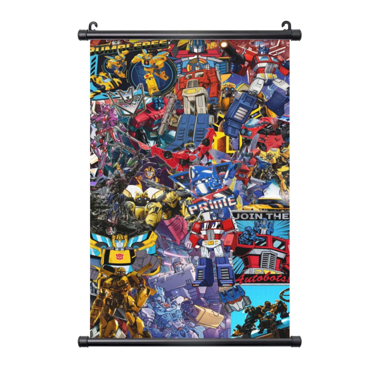Transformers Poster Plastic Shaft Wall Hanging Banner Painting Canvas ...