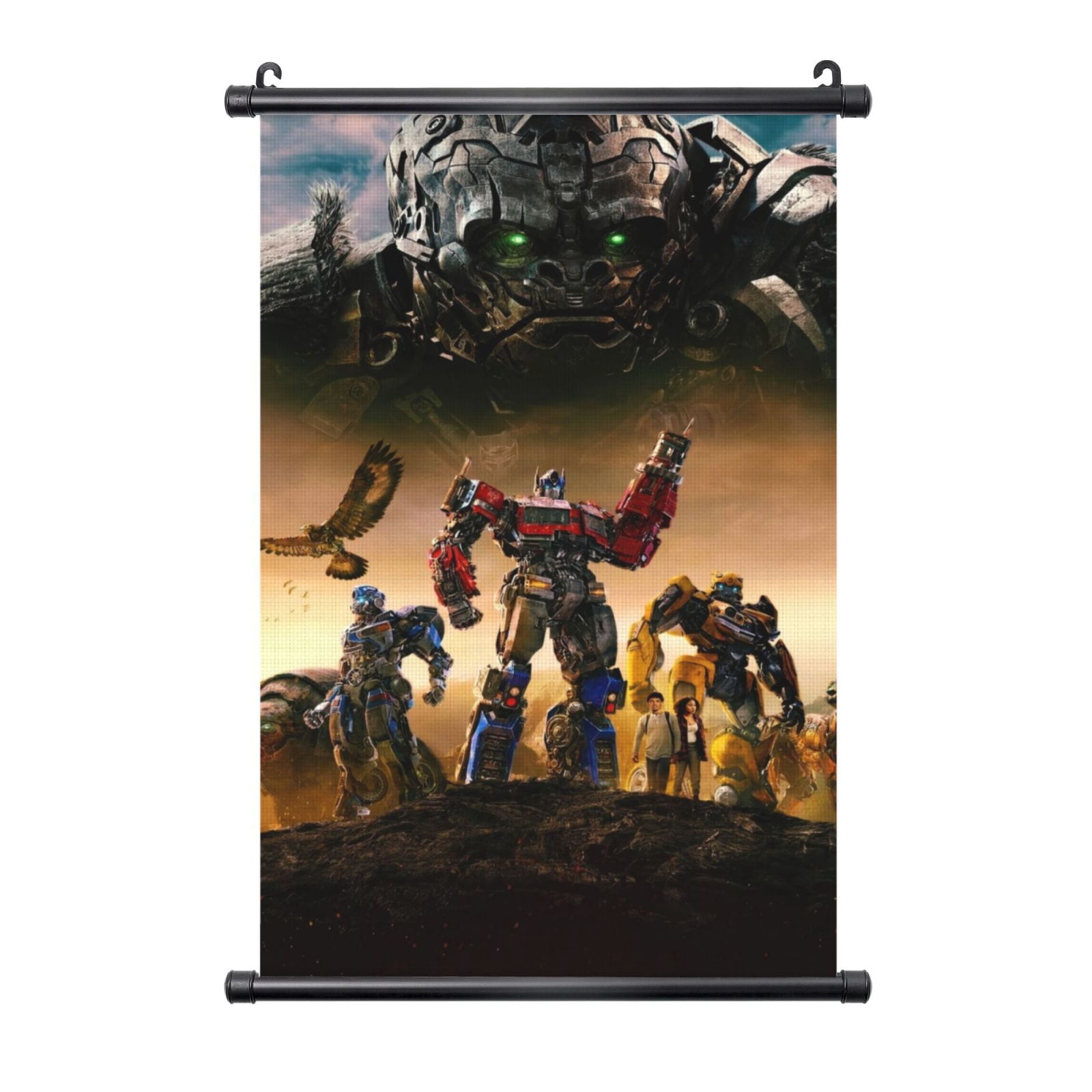 Transformers Poster Plastic Shaft Wall Hanging Banner Painting Canvas ...