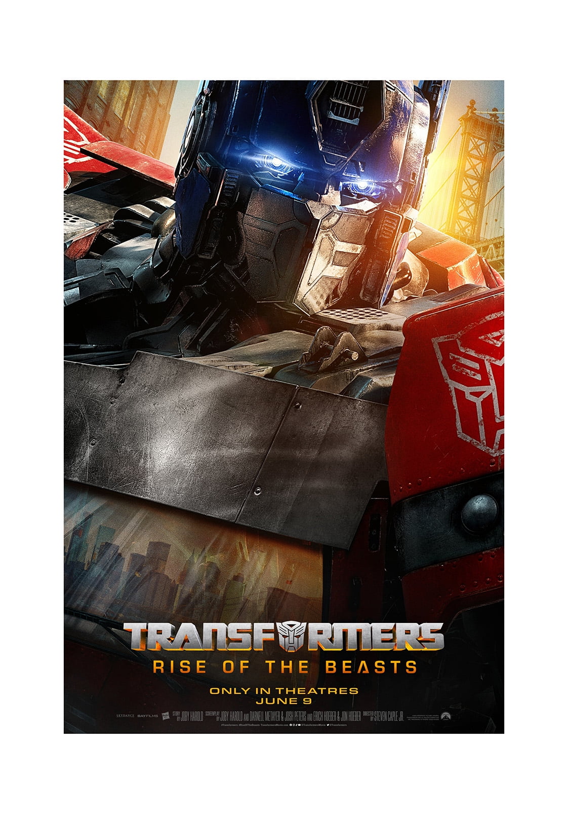 Transformers Poster Rise of the Beasts 2023 Movie Posters Prints ...