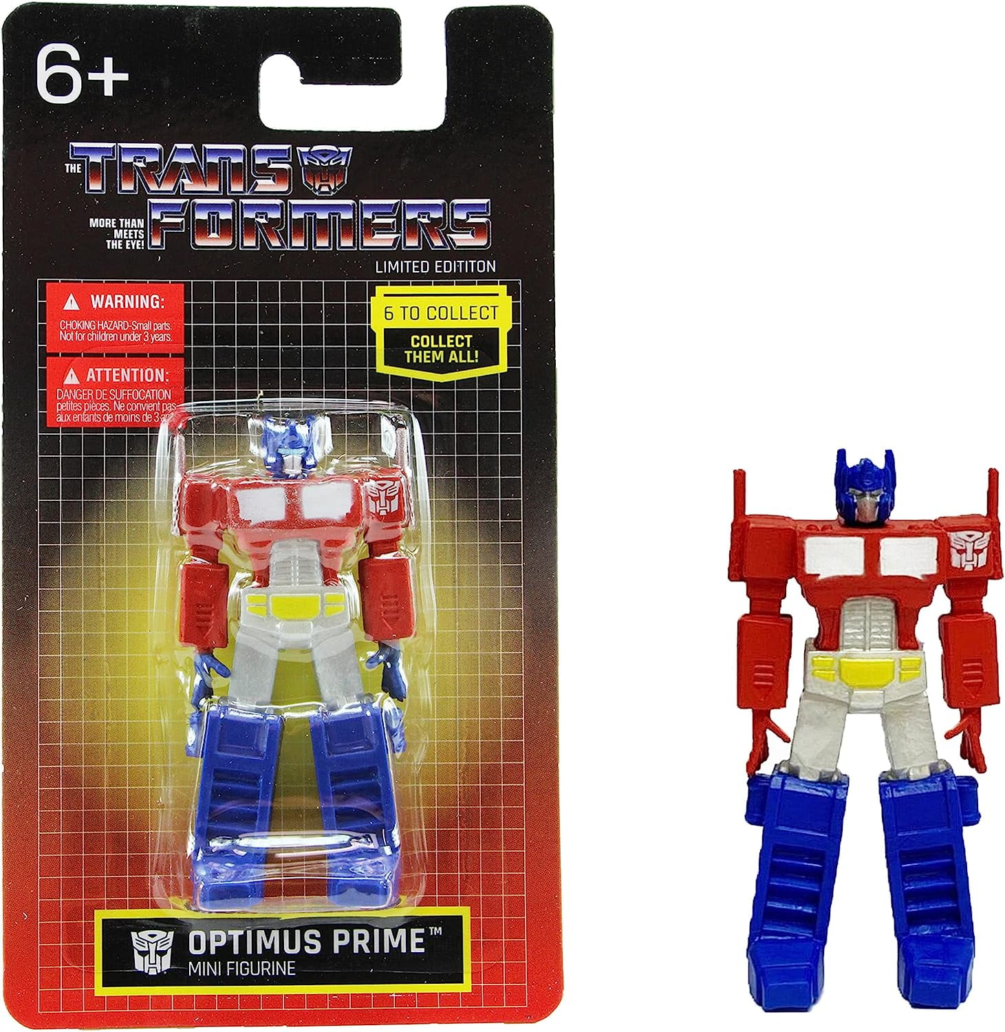 Transformers Prexio Mini Figure 2" Optimus Prime - Walmart.com