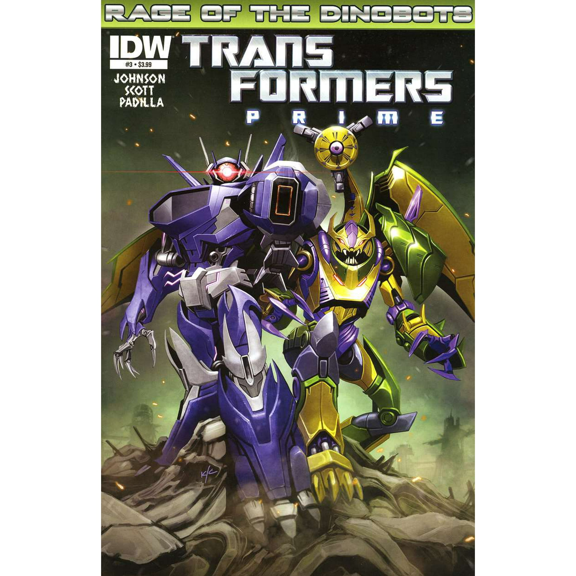 Transformers Prime Dinobots Comic