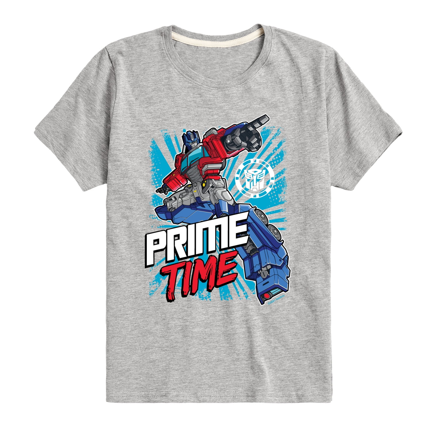 Transformers - Prime Time - Kids Toddler And Youth Short Sleeve T - Shirt - Walmart.com