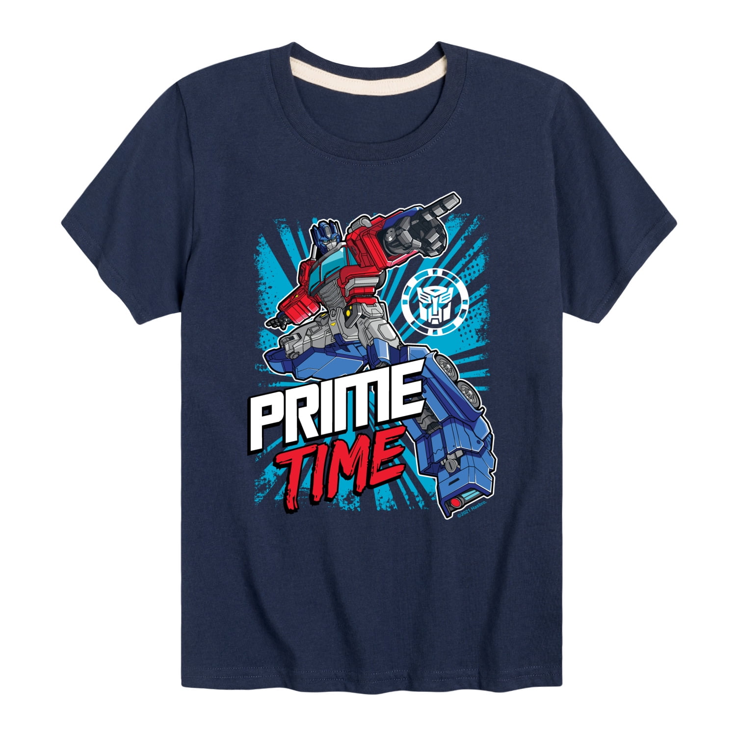 Transformers - Prime Time - Kids Toddler And Youth Short Sleeve T ...