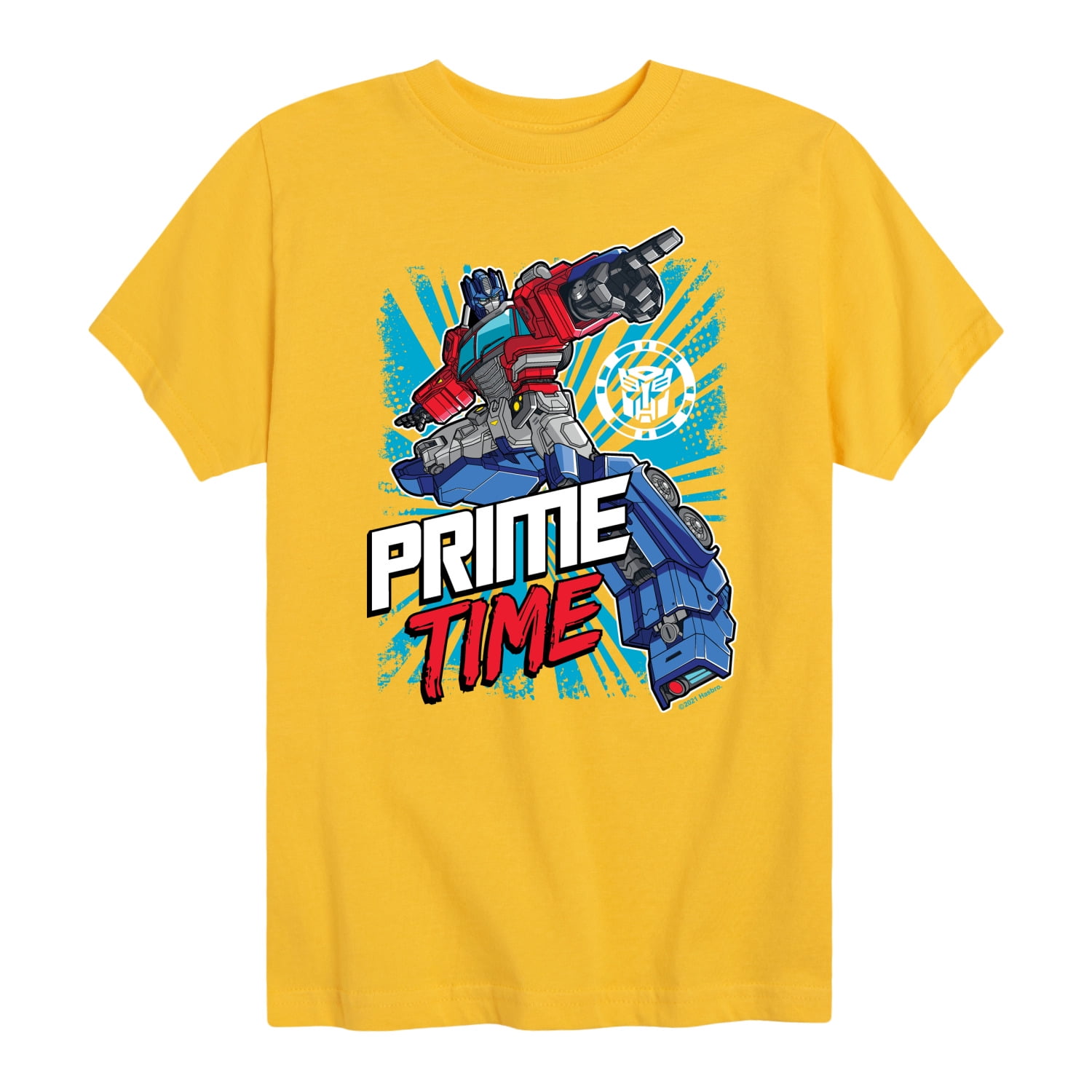 Transformers - Prime Time - Kids Toddler And Youth Short Sleeve T ...