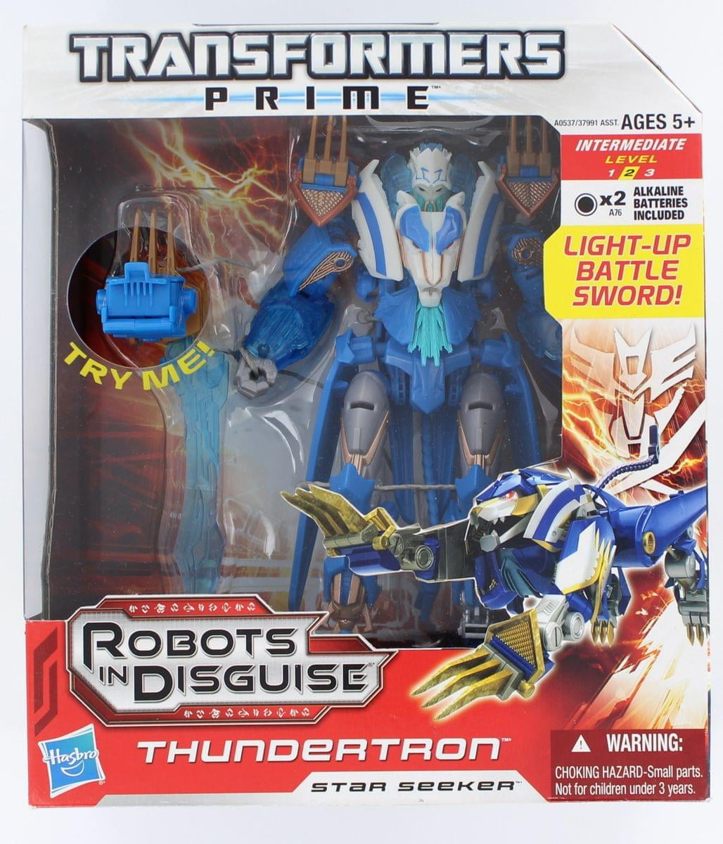 Transformers Prime Voyager Powerizers Thundertron Action Figure ...
