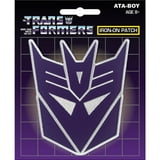 Transformers Purple Helmet Insignia Patch Decepticons Leader Megatron ...