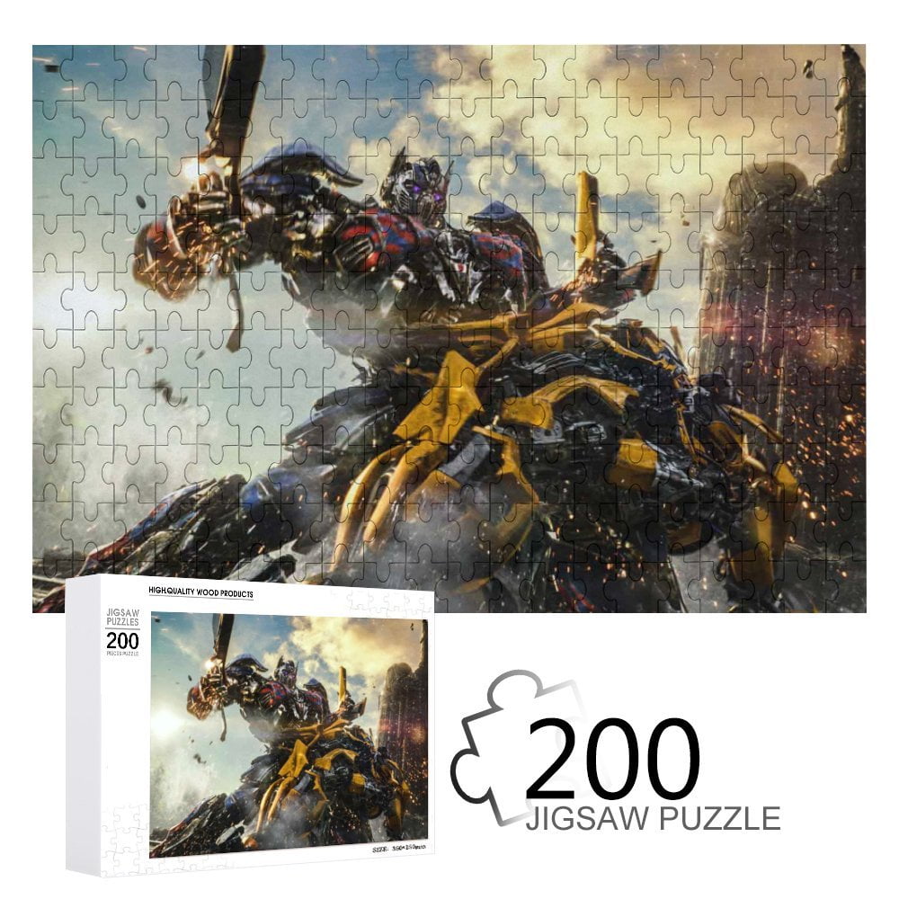 Transformers Puzzle - 200 Pieces Jigsaw Puzzles for Adults, Families ...