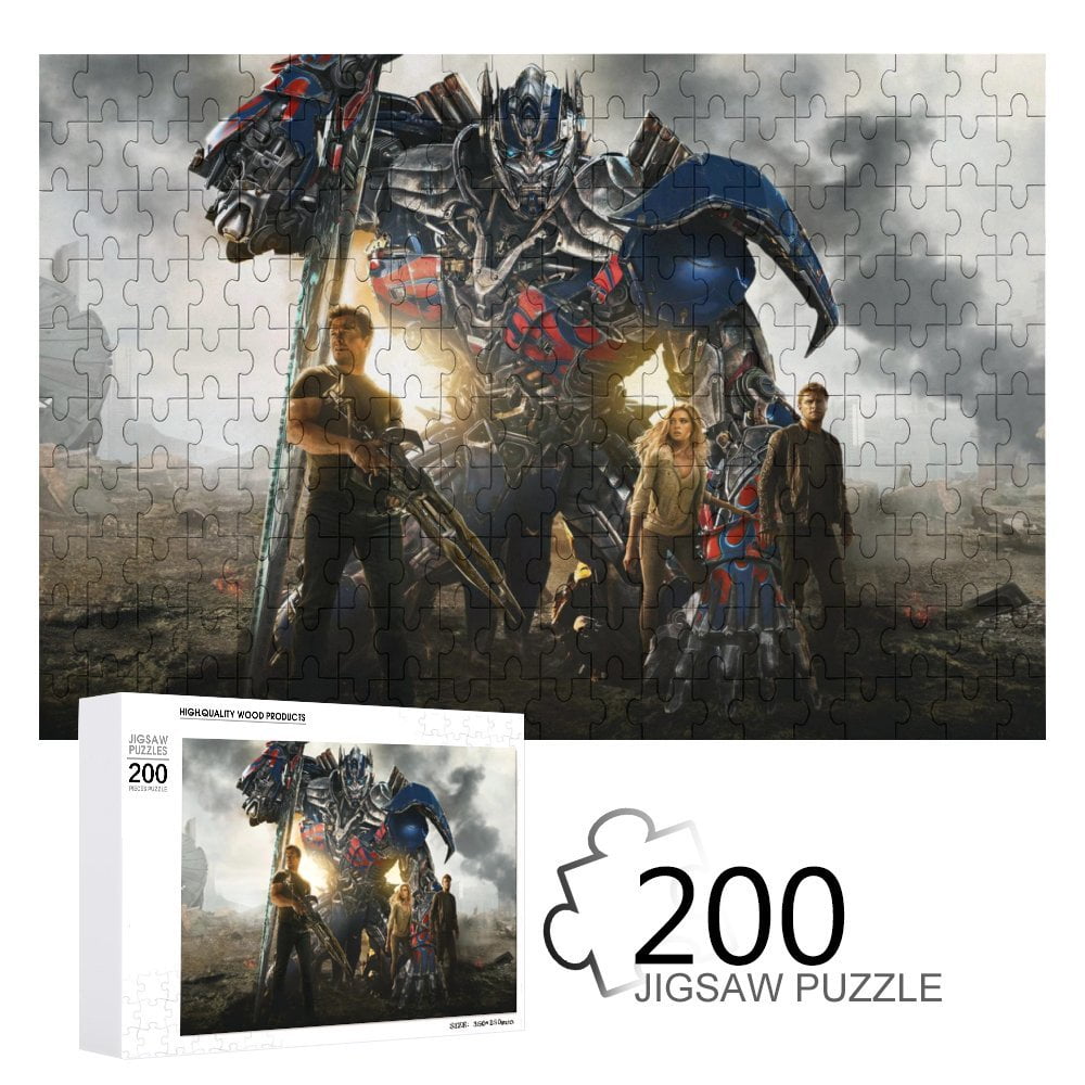 Transformers Puzzle - 200 Pieces Jigsaw Puzzles for Adults, Families ...