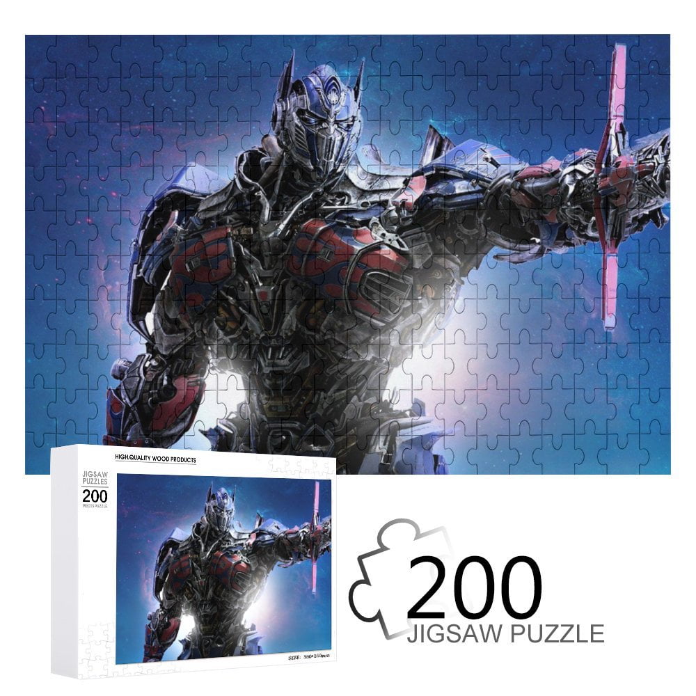 Transformers Puzzle - 200 Pieces Jigsaw Puzzles for Adults, Families ...