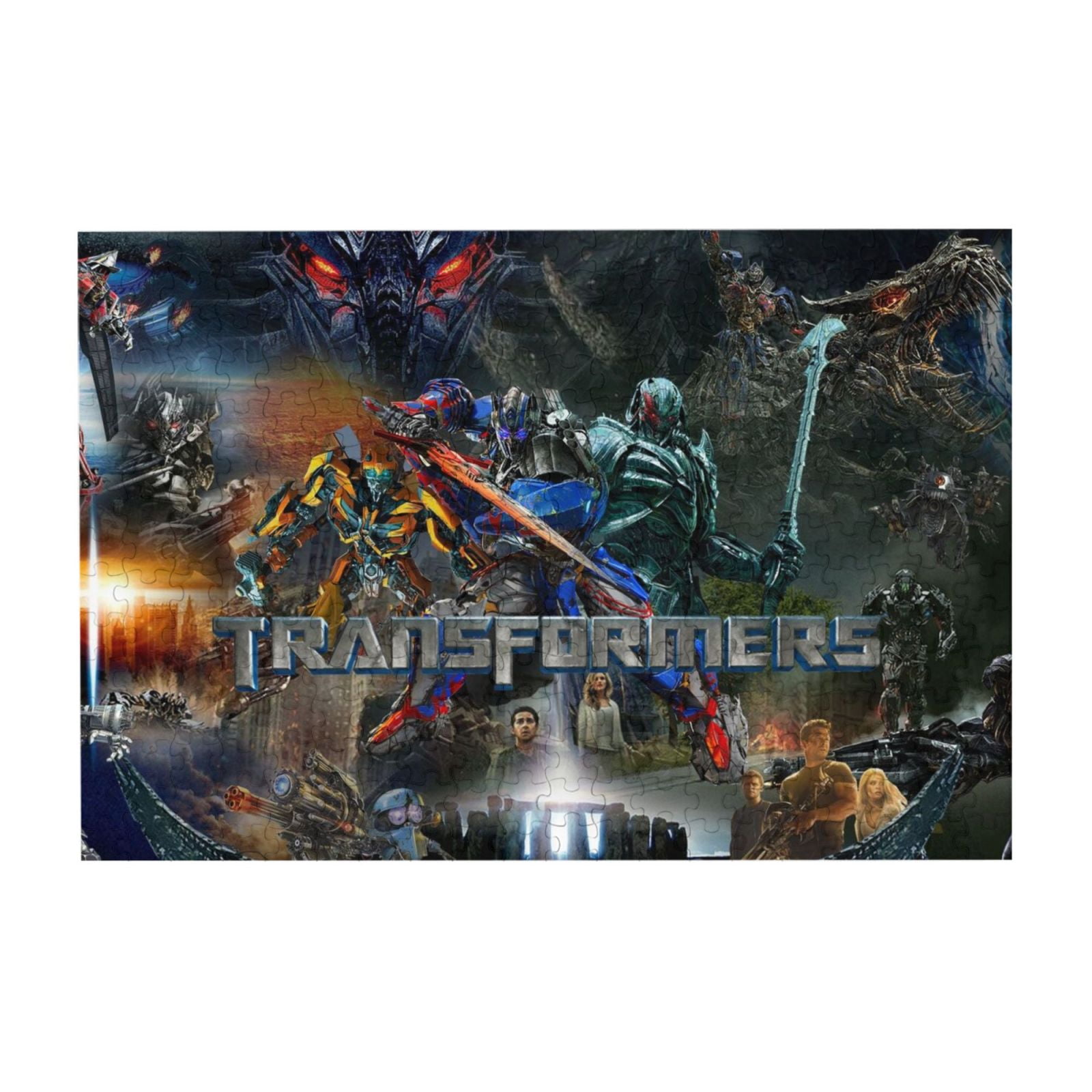 Transformers Puzzle - 300 Pieces Jigsaw Puzzles for Adults, Families ...