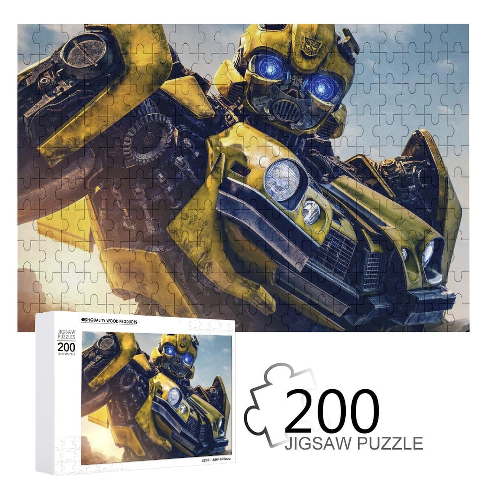 Transformers Puzzle For Adults & Kids - 200 PCS Jigsaw Puzzle - Walmart.com