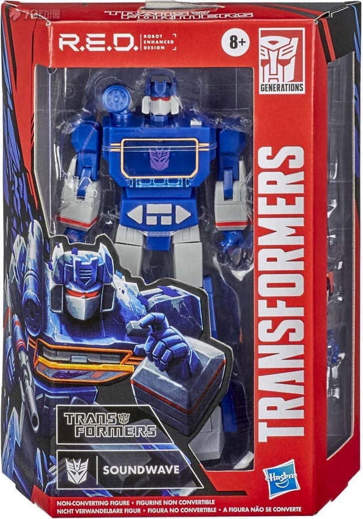 Transformers R.E.D. Robot Enhanced Design G1 Optimus Prime Megatron ...