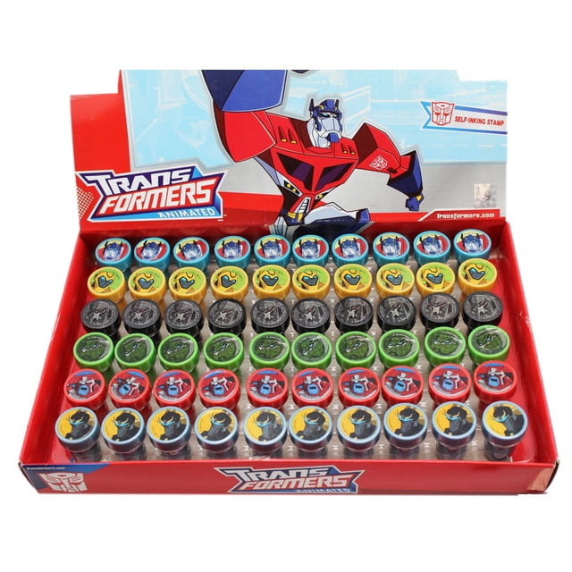 Transformers Random Assortment Characters Stamps (3 Stamps, Chosen ...