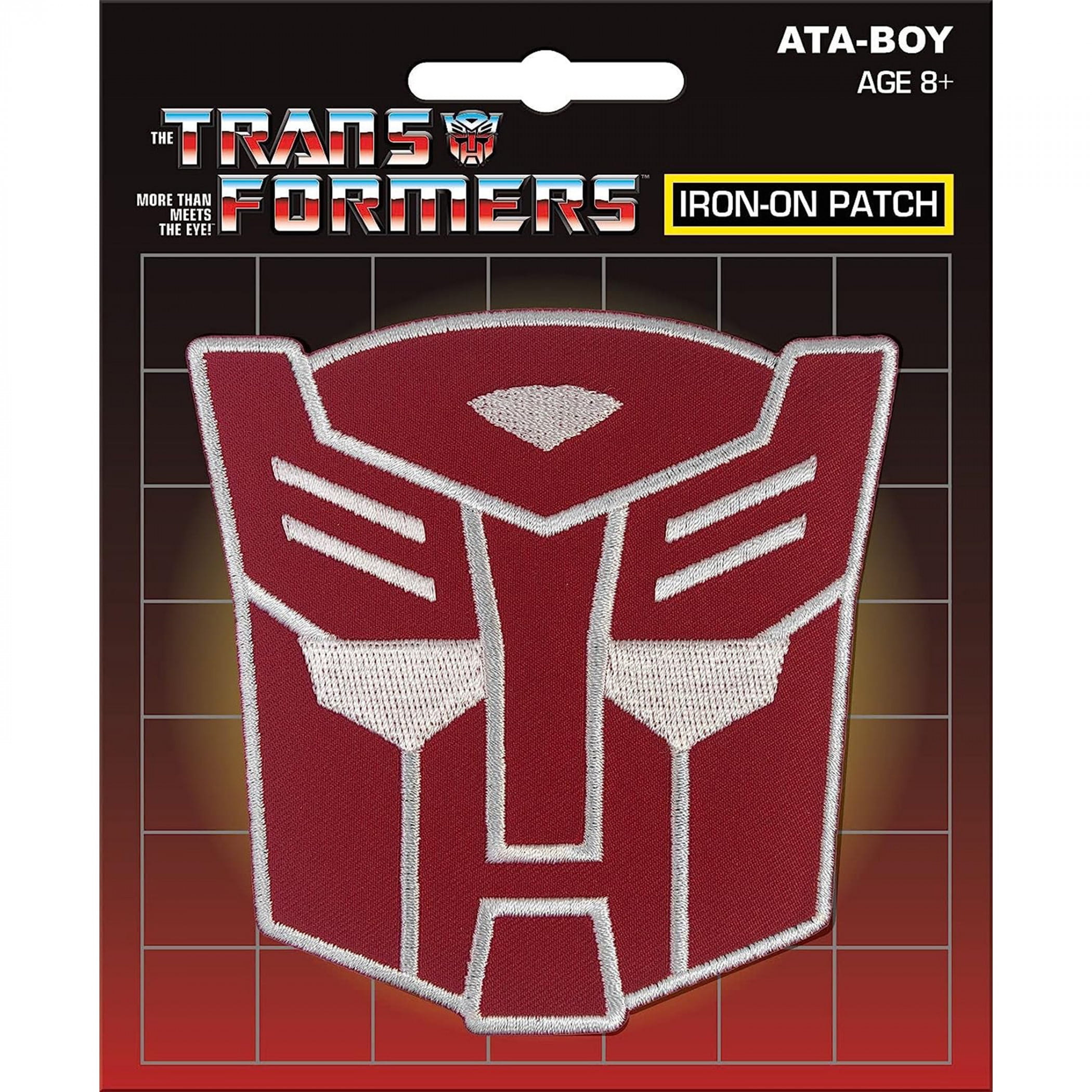 Transformers Red Helmet Insignia Patch Autobots Leader Optimus Prime ...