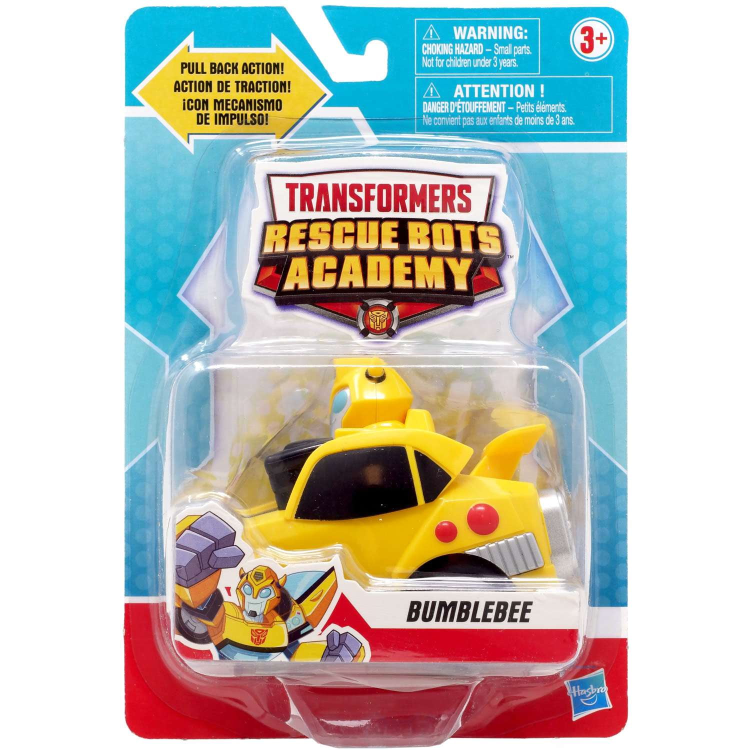 Transformers Rescue Bots Academy Bumblebee Pullback Vehicle - Walmart.com