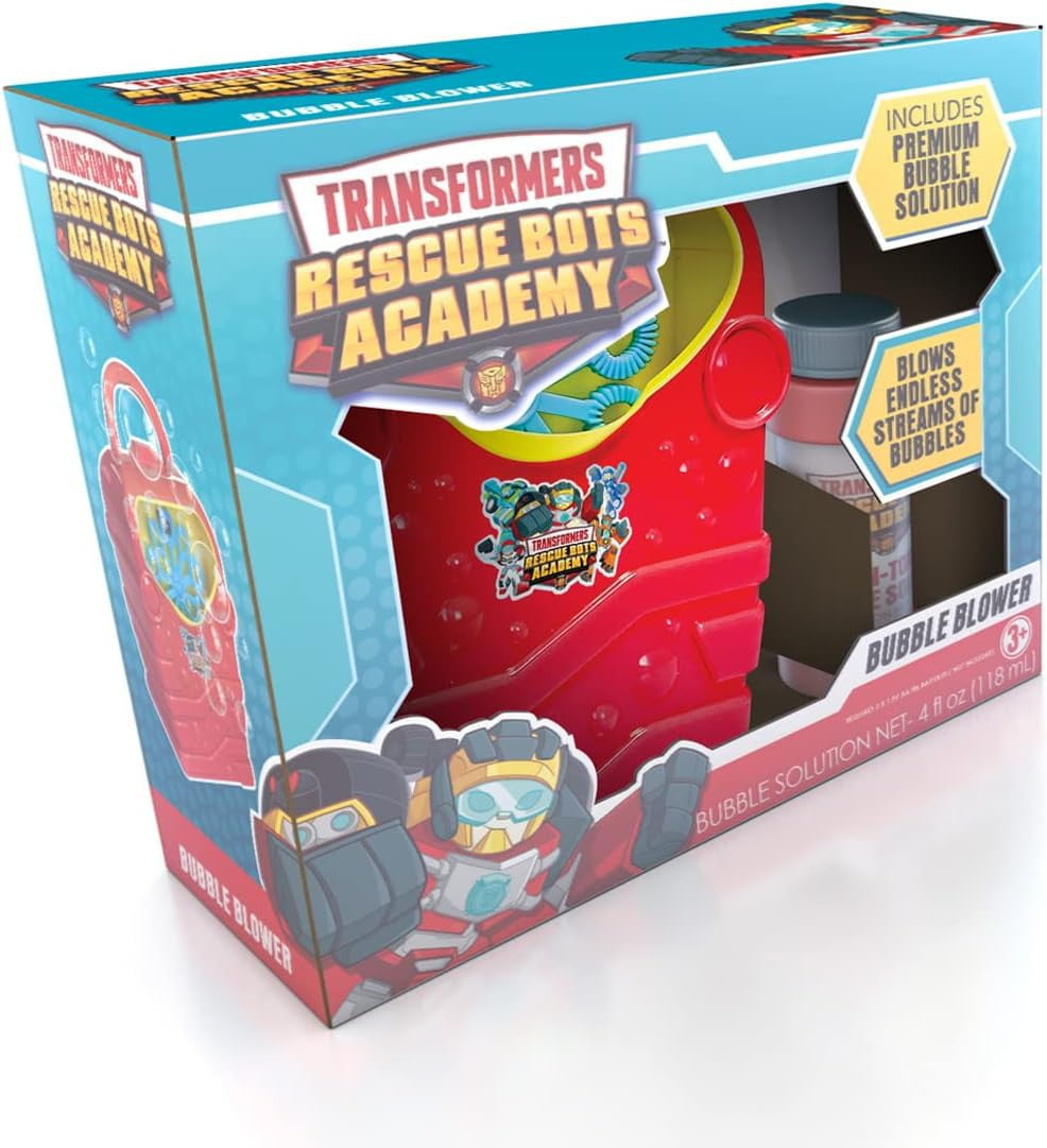 Transformers Rescue Bots Academy Bubble Blower - Walmart Business Supplies