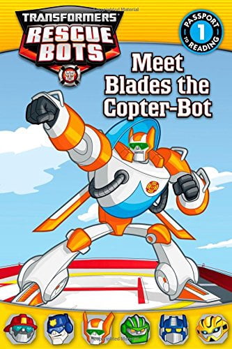 Pre-Owned Transformers Rescue Bots: Meet Blades the Copter-Bot Passport ...